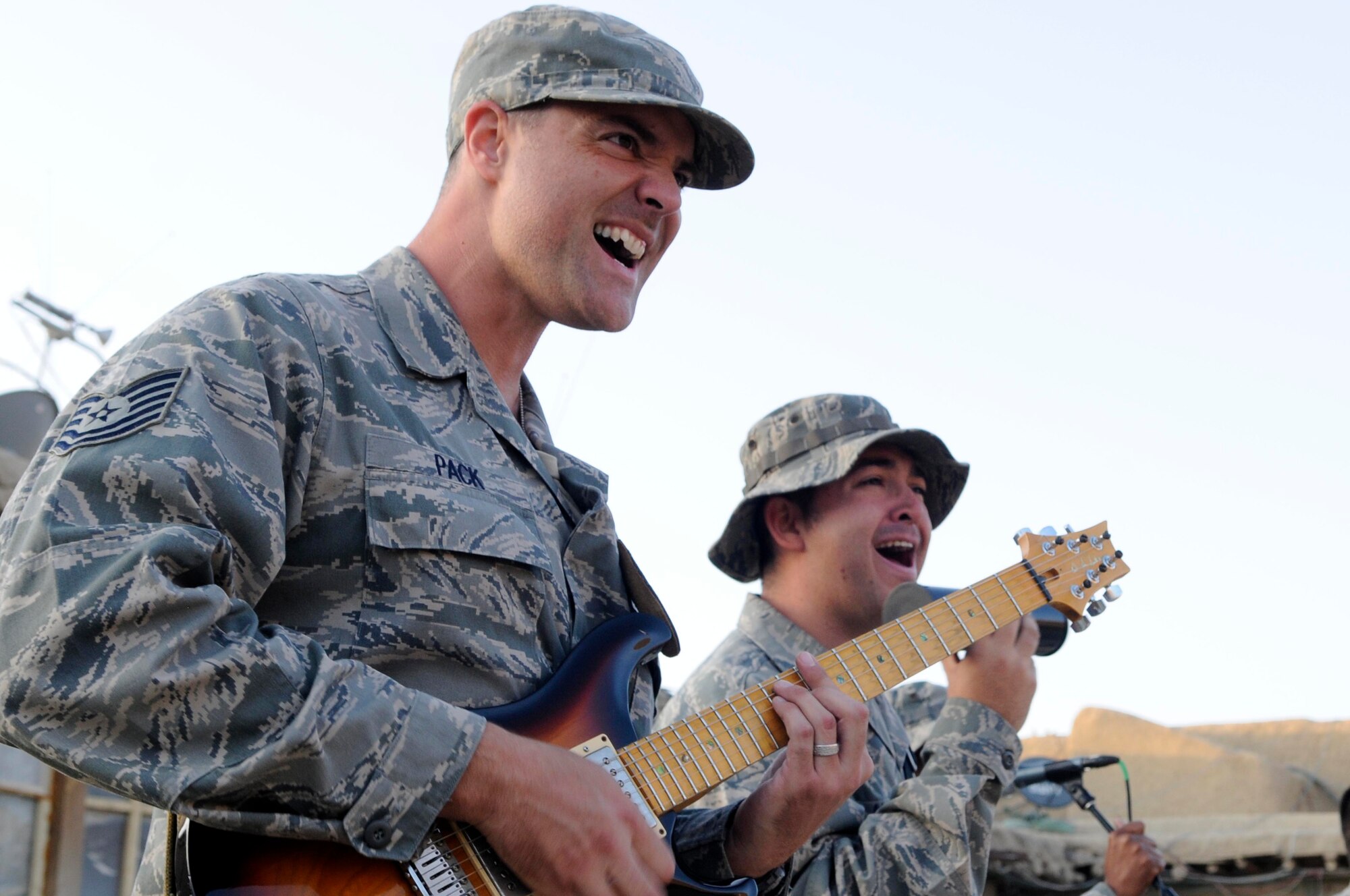 AFCENT band 'Top Cover' performs for troops > U.S. Air Forces Central ...