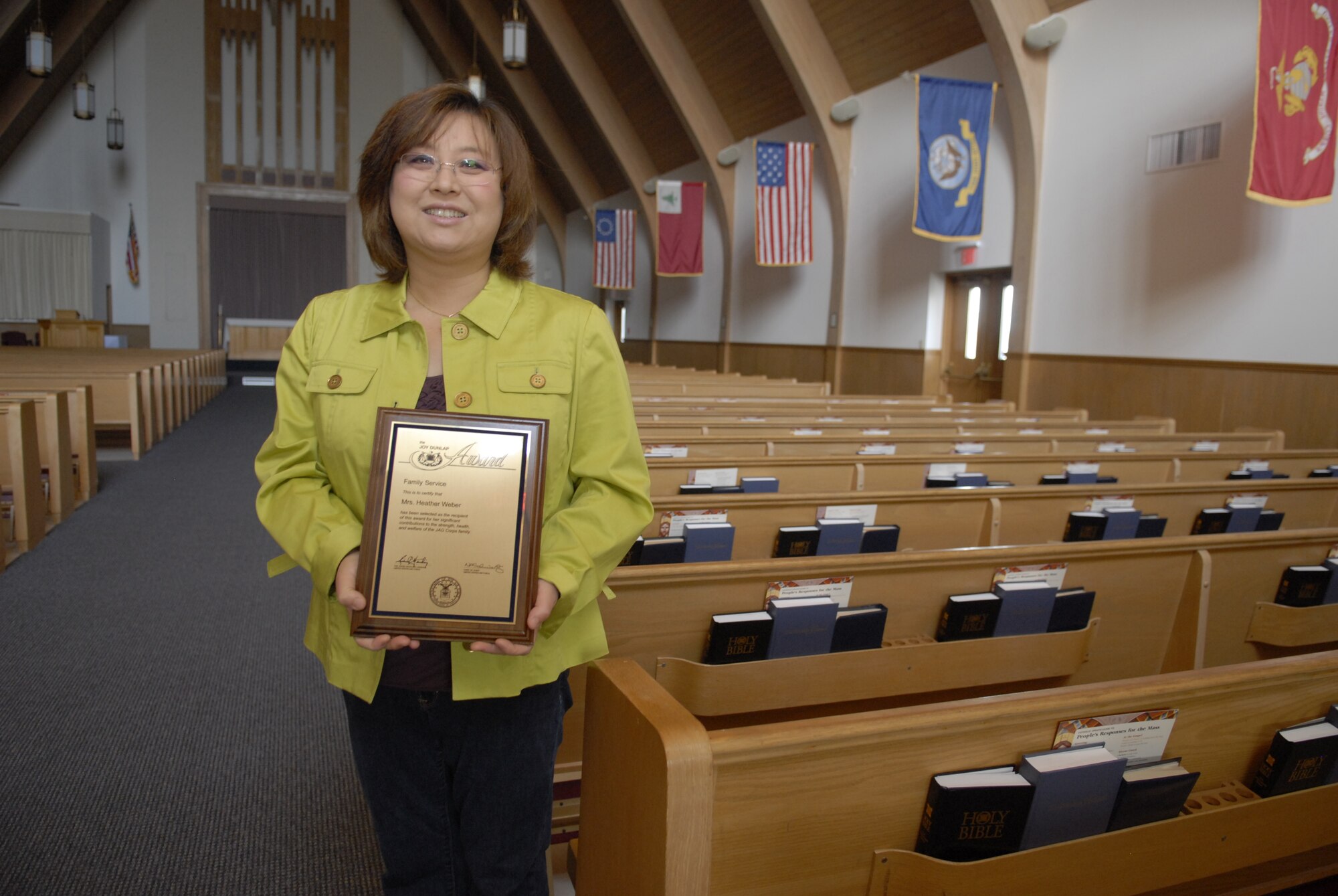 Vandenberg spouse wins Air Force award > Vandenberg Space Force Base ...