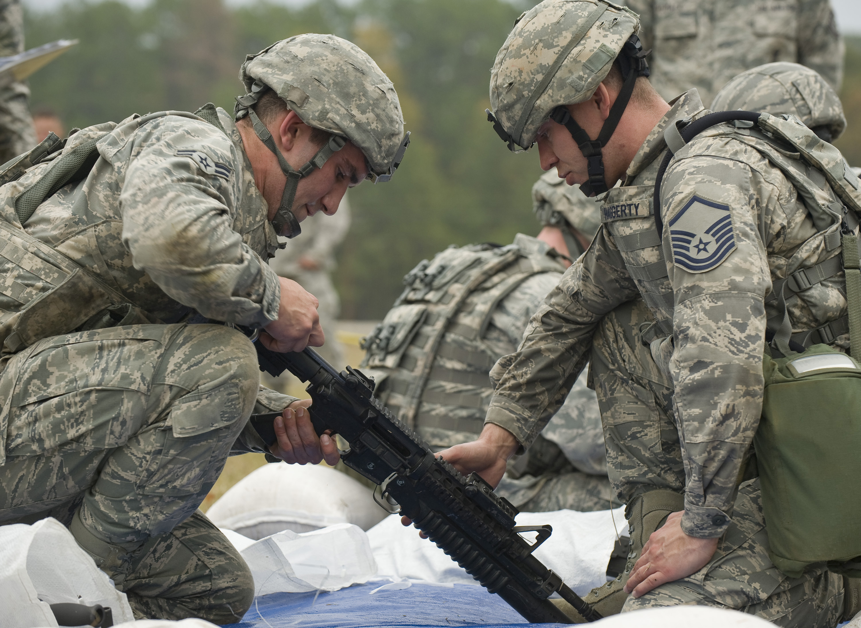 Teamwork key to success at security forces competition > Air Force ...