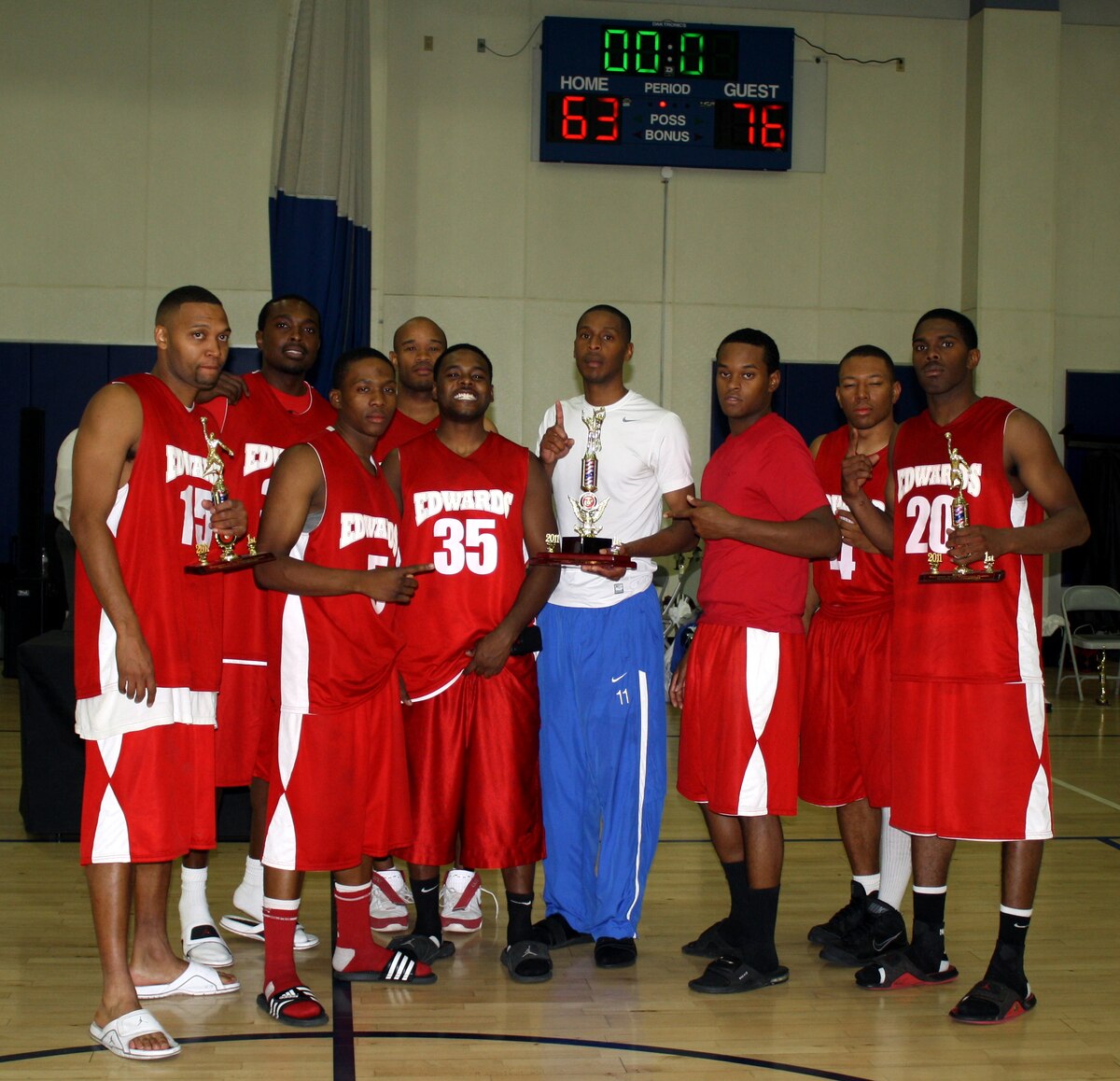Edwards men's basketball team wins tournament > Edwards Air Force Base ...