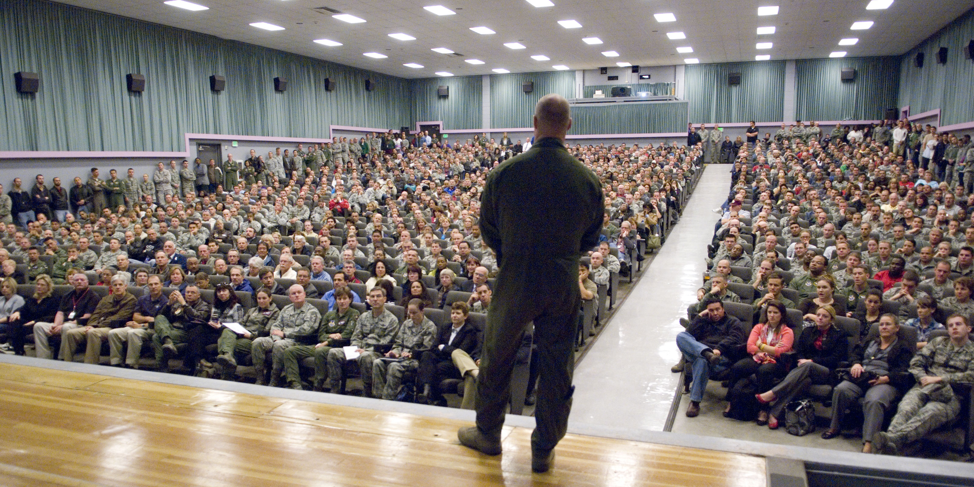 Commander's Call explains changes coming to Edwards > Edwards Air Force ...