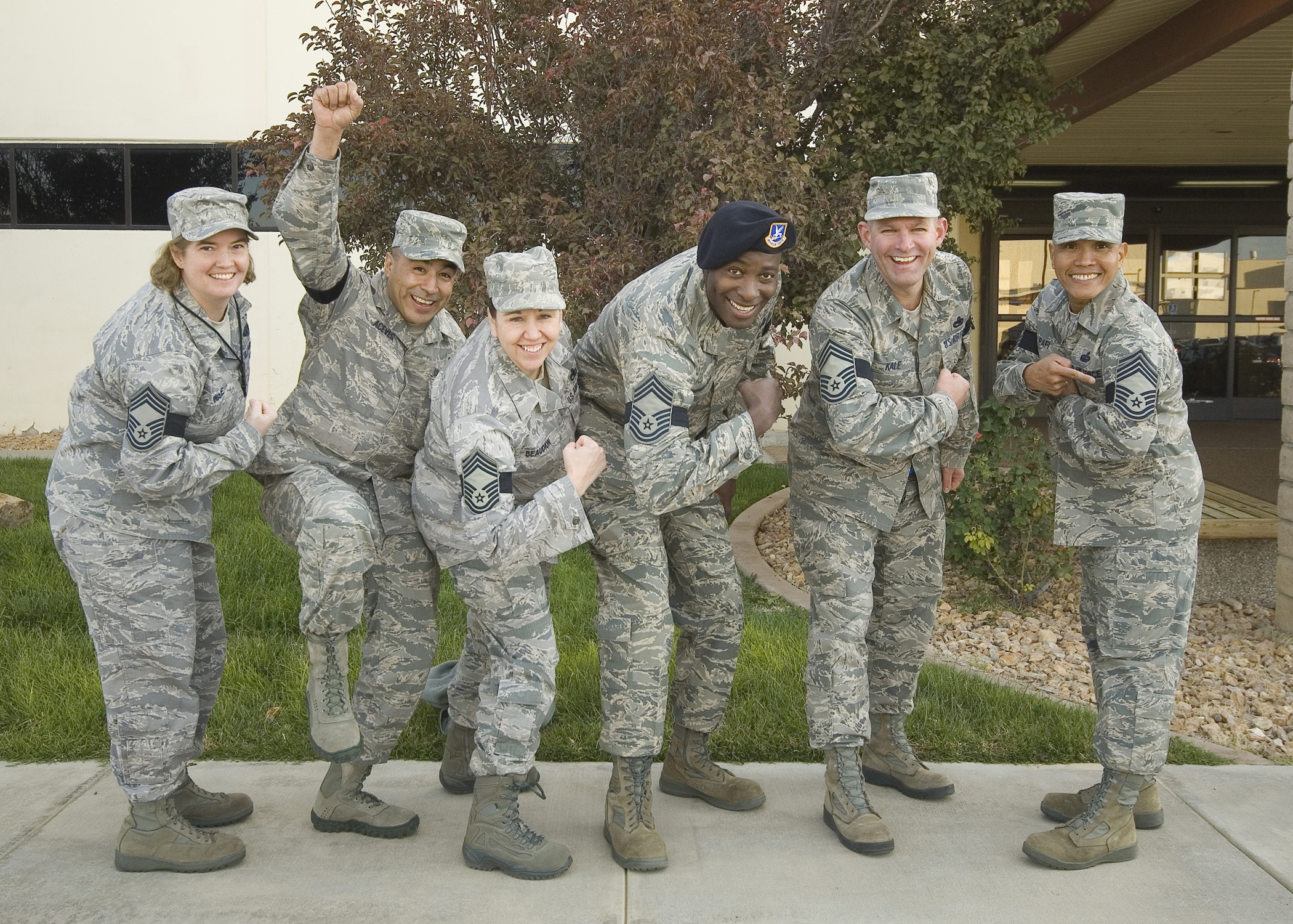 Team Edwards promotes seven to chief > Edwards Air Force Base > News