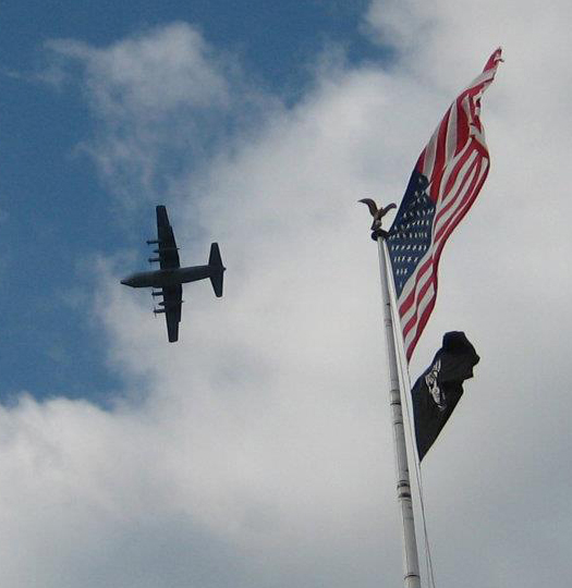 Veterans Day flyover November 11, 2011