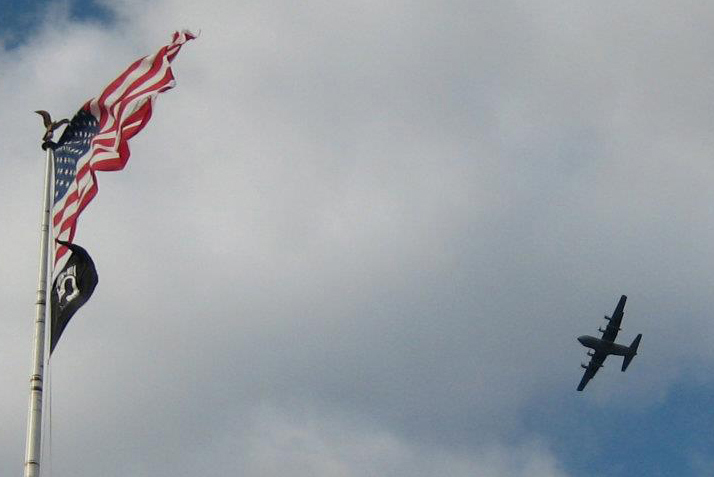 Veterans Day flyover November 11, 2011