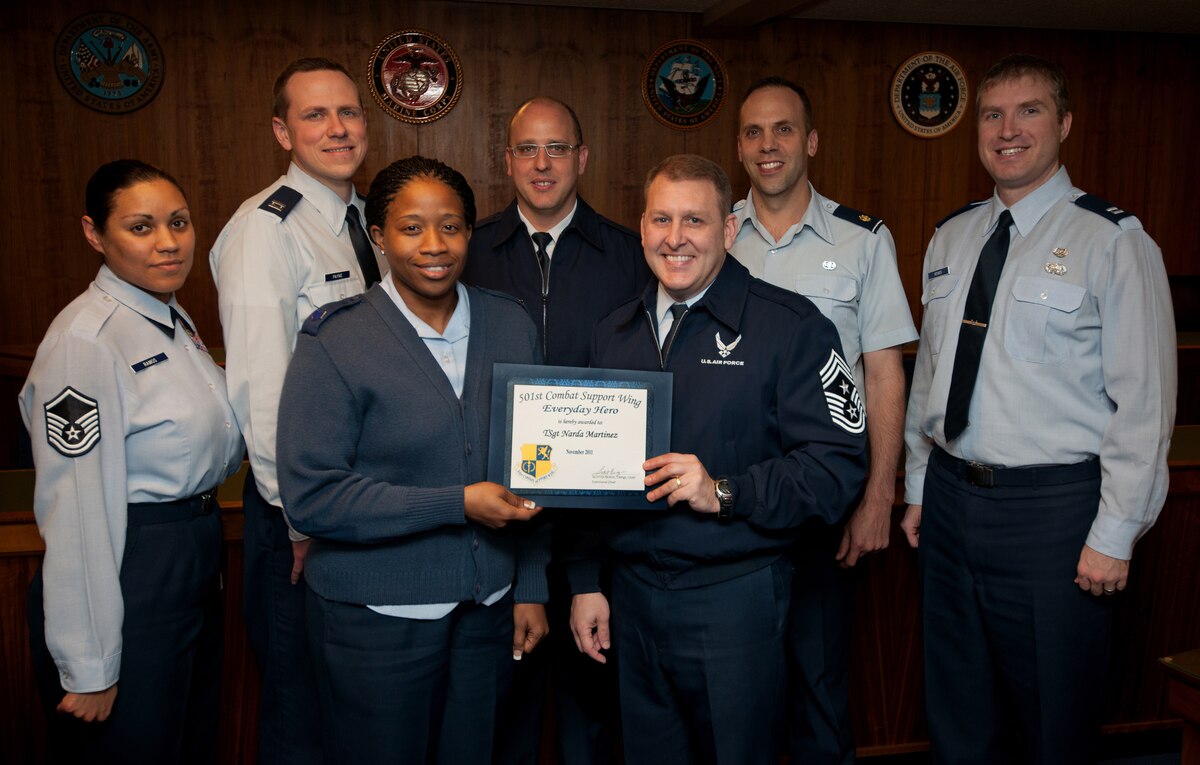 501st CSW Everyday Hero > 501st Combat Support Wing > Article Display