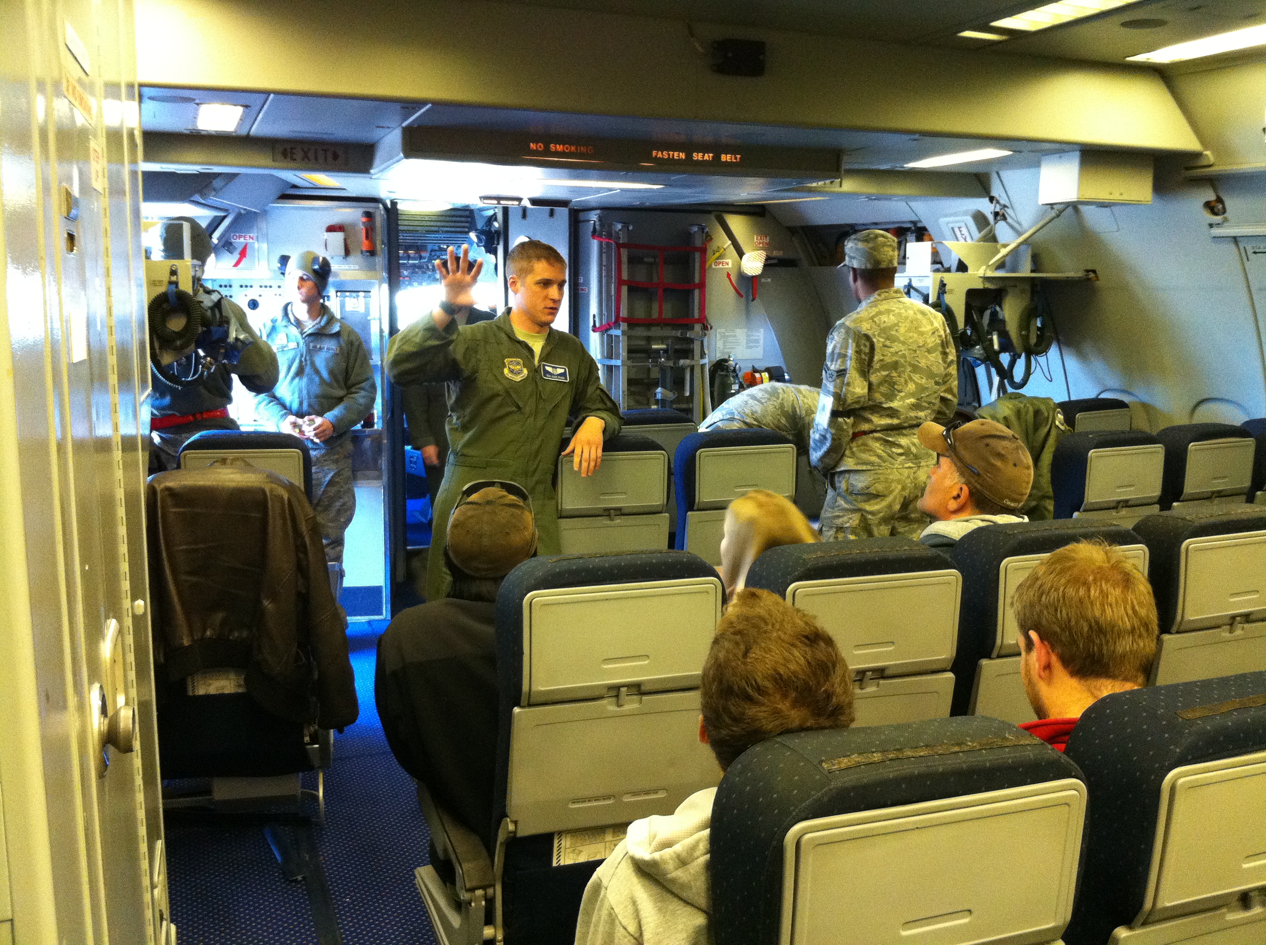 NAVAIR interns participate in KC-10 air refueling mission
