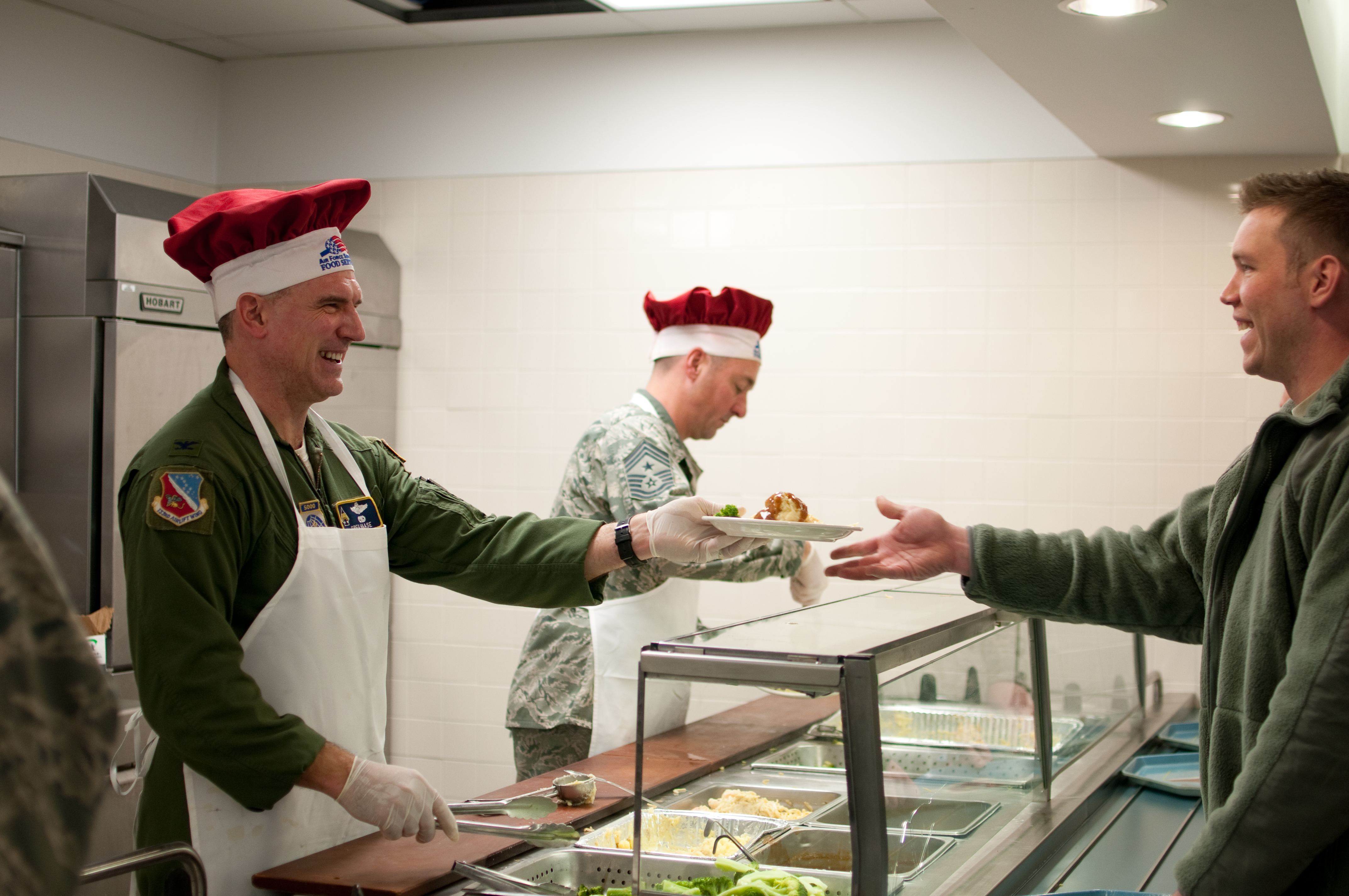 Wing commander serves the Airmen