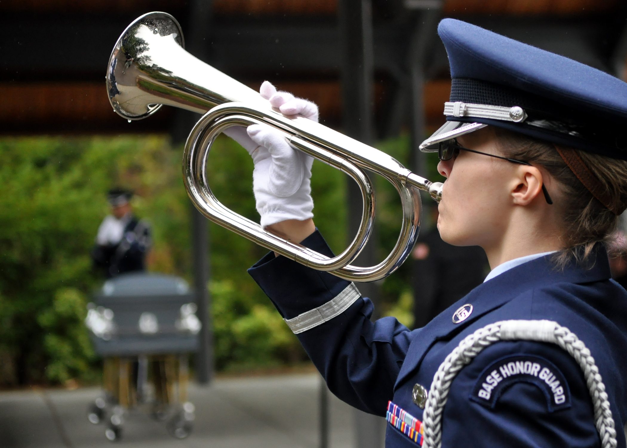 McChord Field Honor Guard trades flightline tools for ‘Taps’ to honor ...