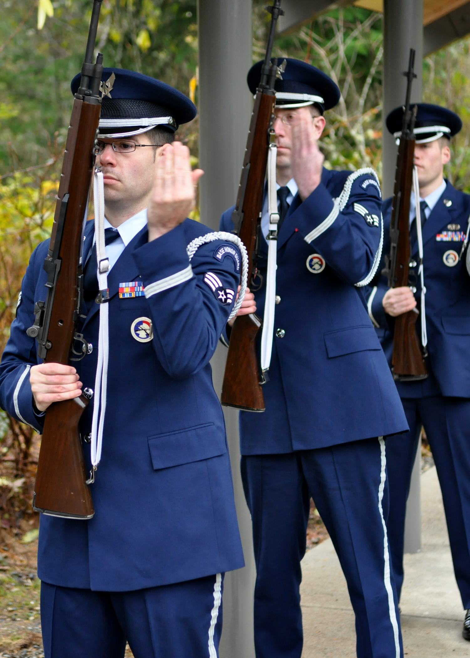 McChord Field Honor Guard trades flightline tools for 'Taps' to honor ...
