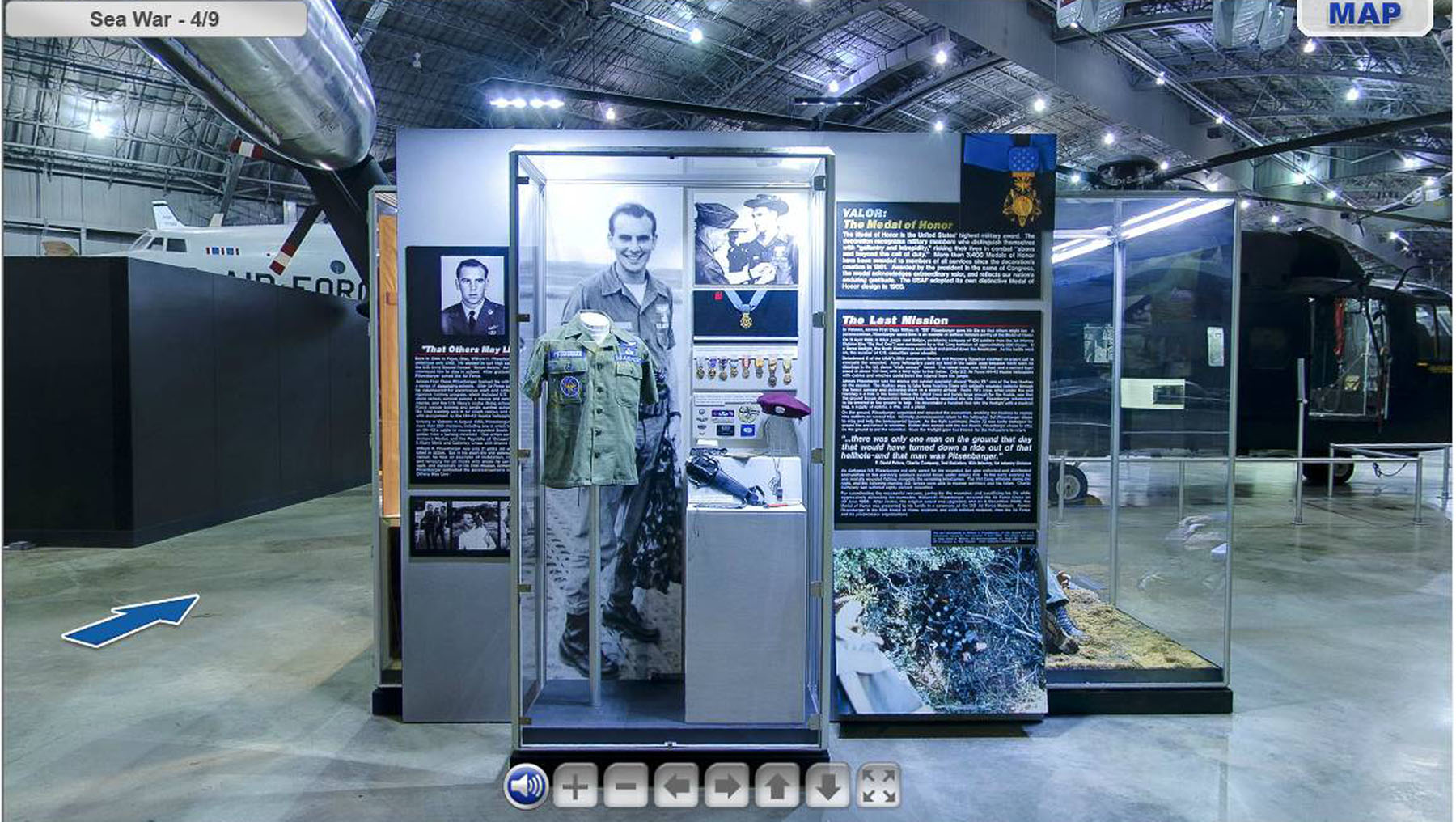 Screenshot of the Southeast Asia War Gallery