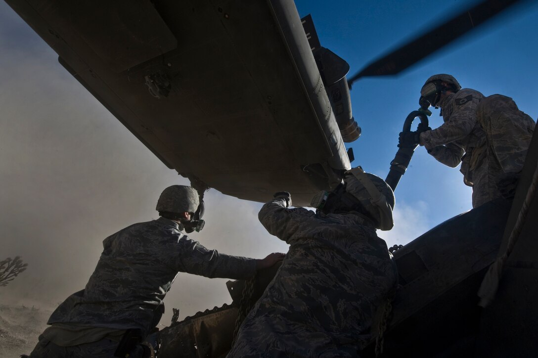 820th RED HORSE Sling Load Operation