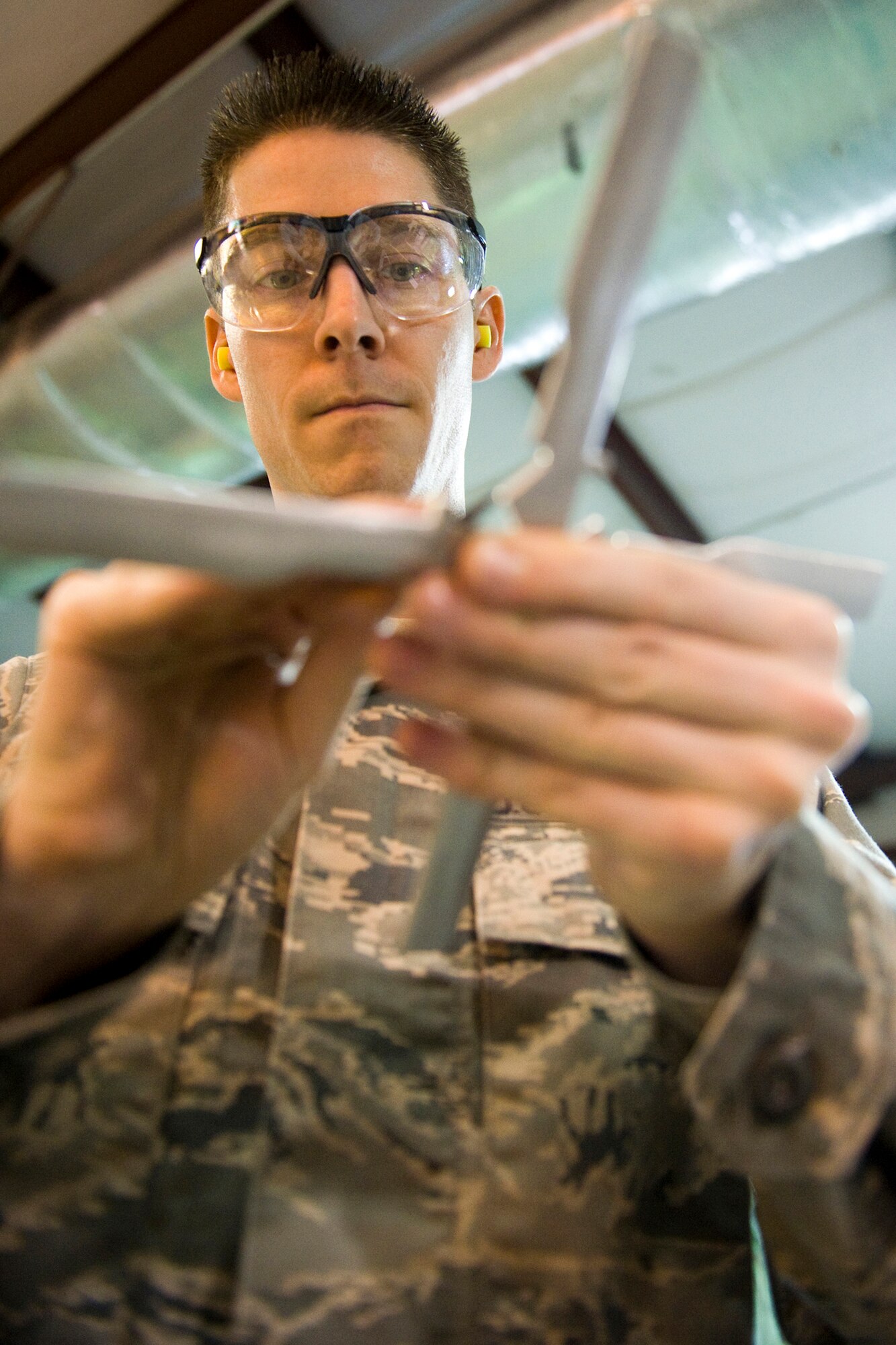 Camera lens takes Air Force civilian behind enemy lines, by proxy ...