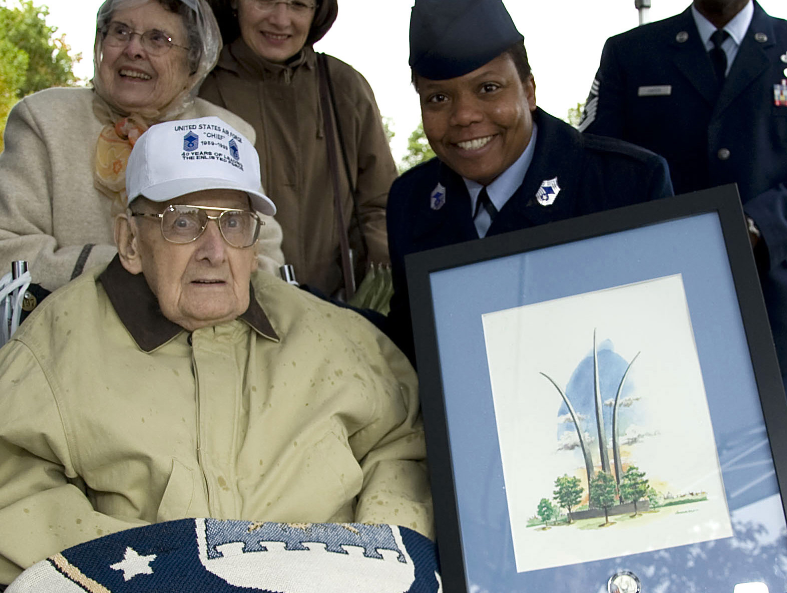 Chiefs groups honor local 'Charter Chief' > Air Force > Display