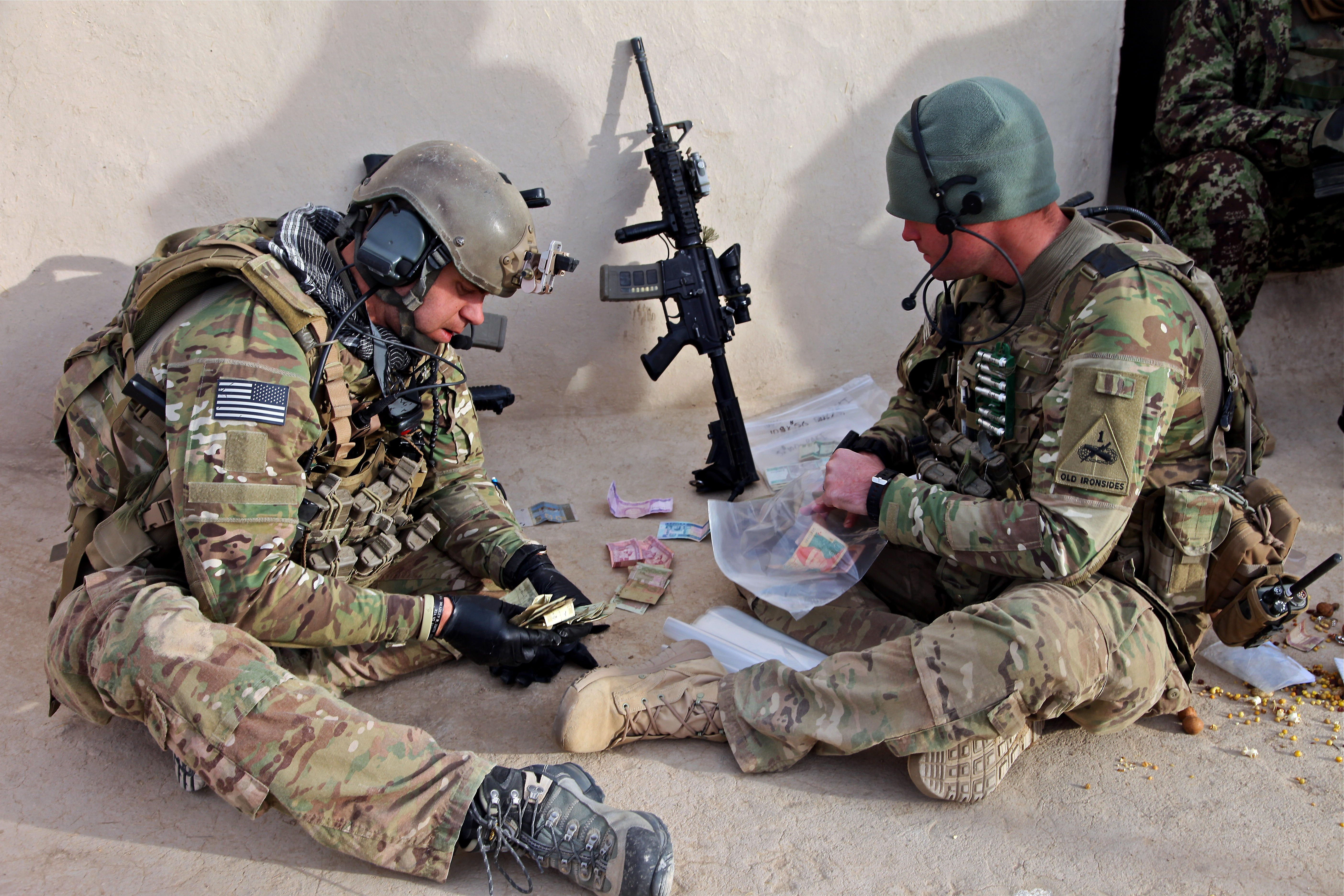 Army Men With Money