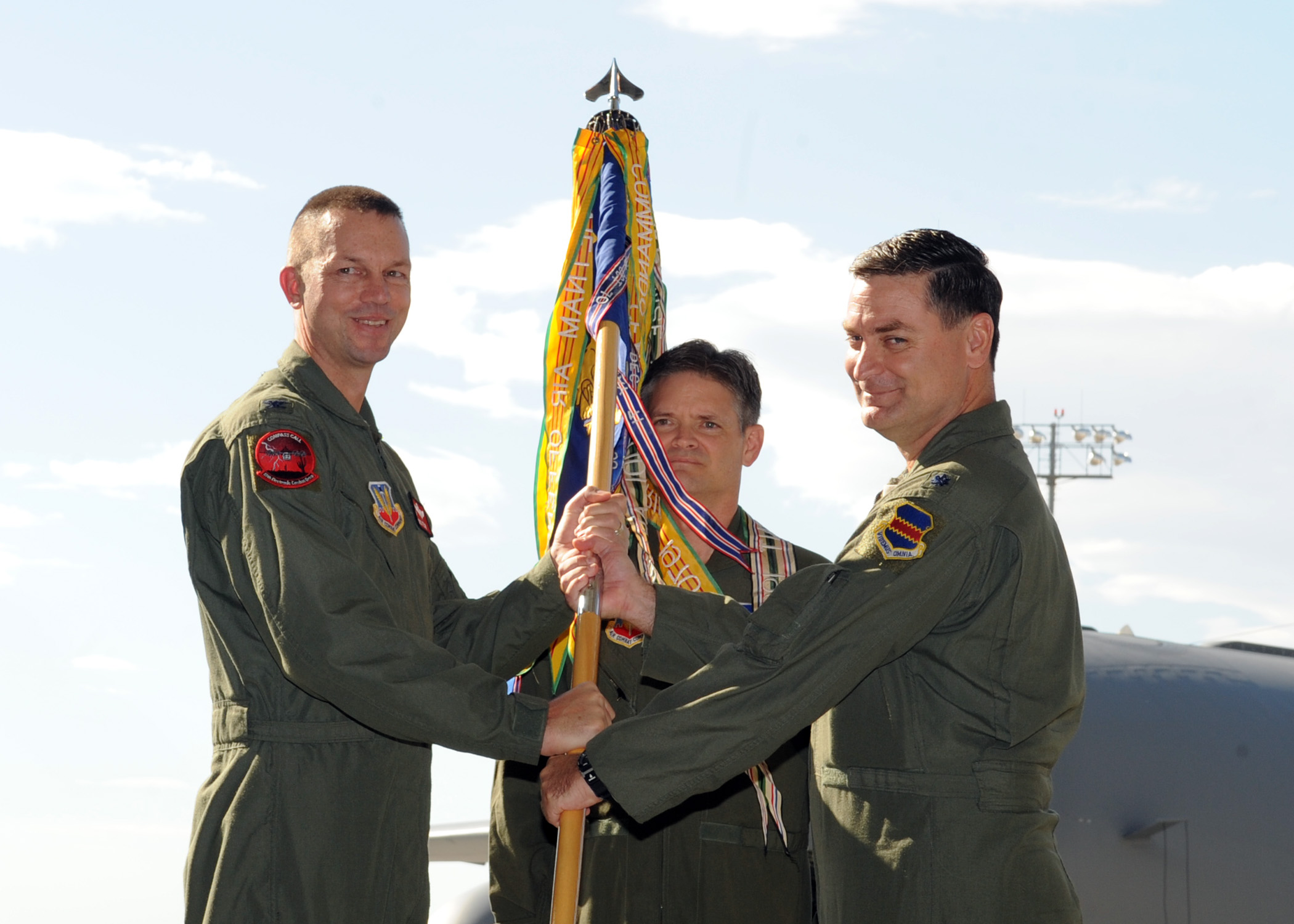 42nd ECS Change of Command