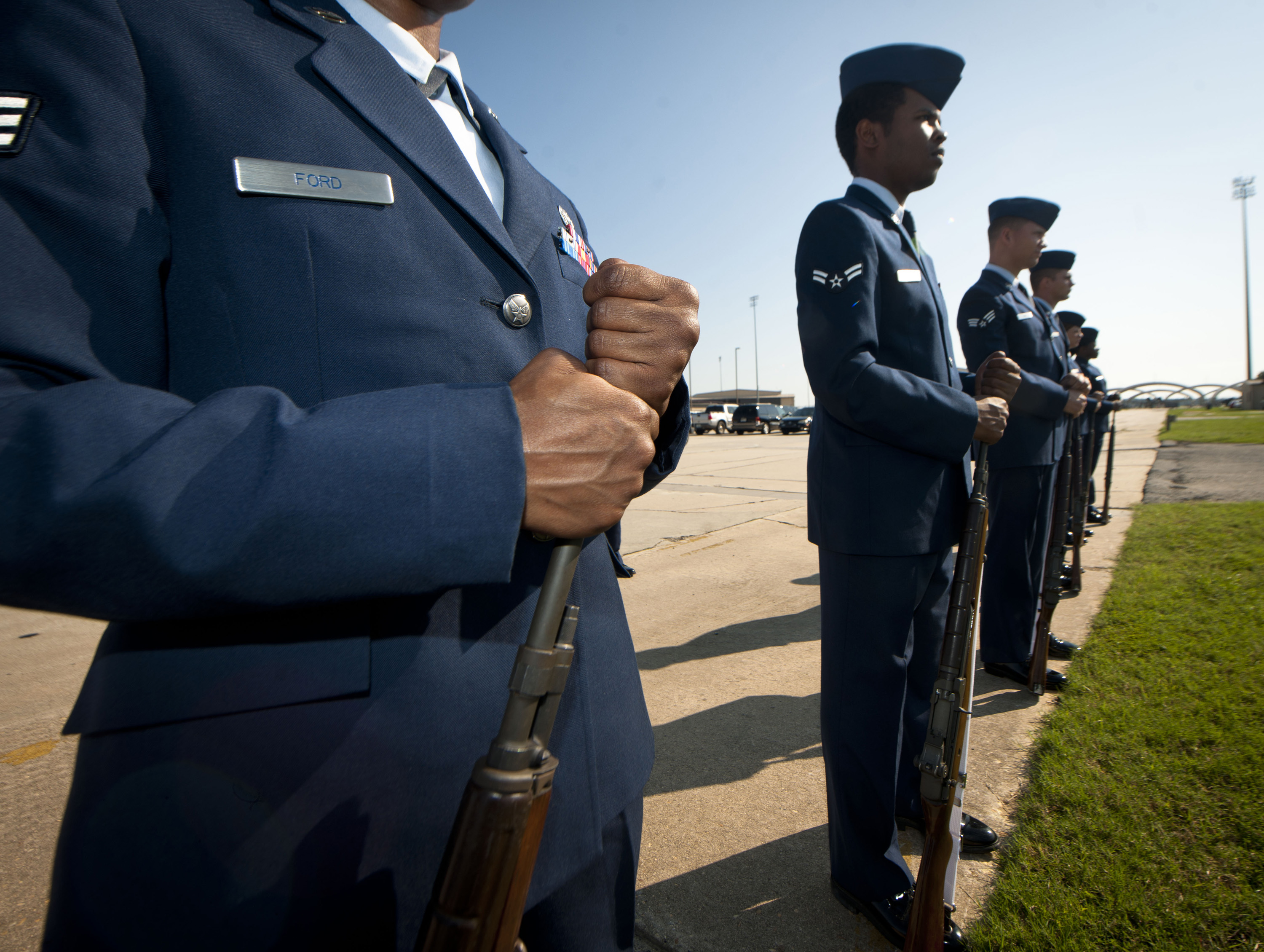 Moody honor guard showcases new skills > Moody Air Force Base > Article ...