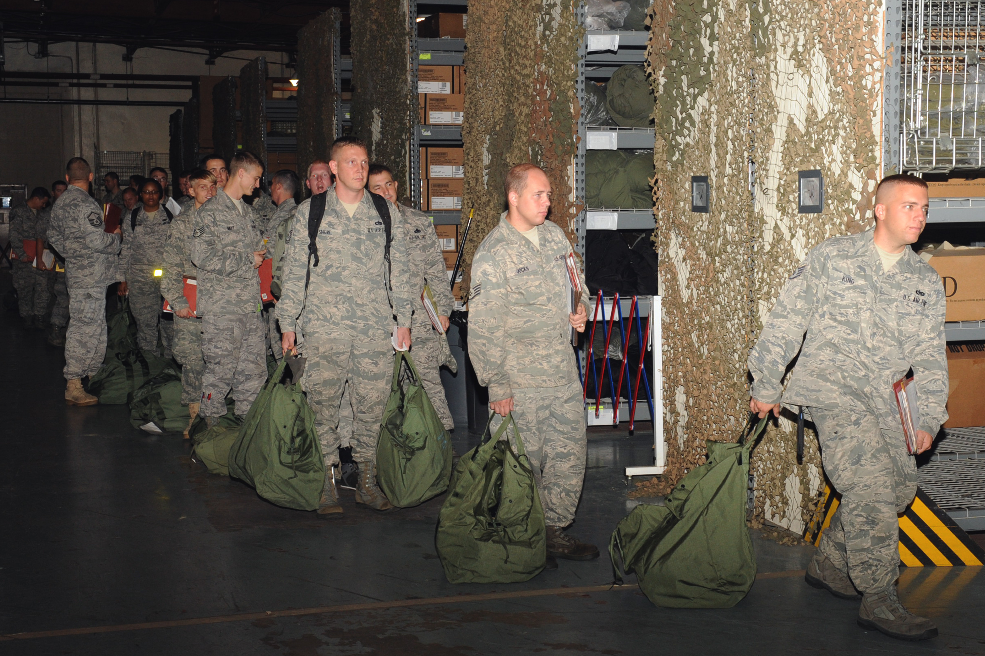 Out processing evaluation