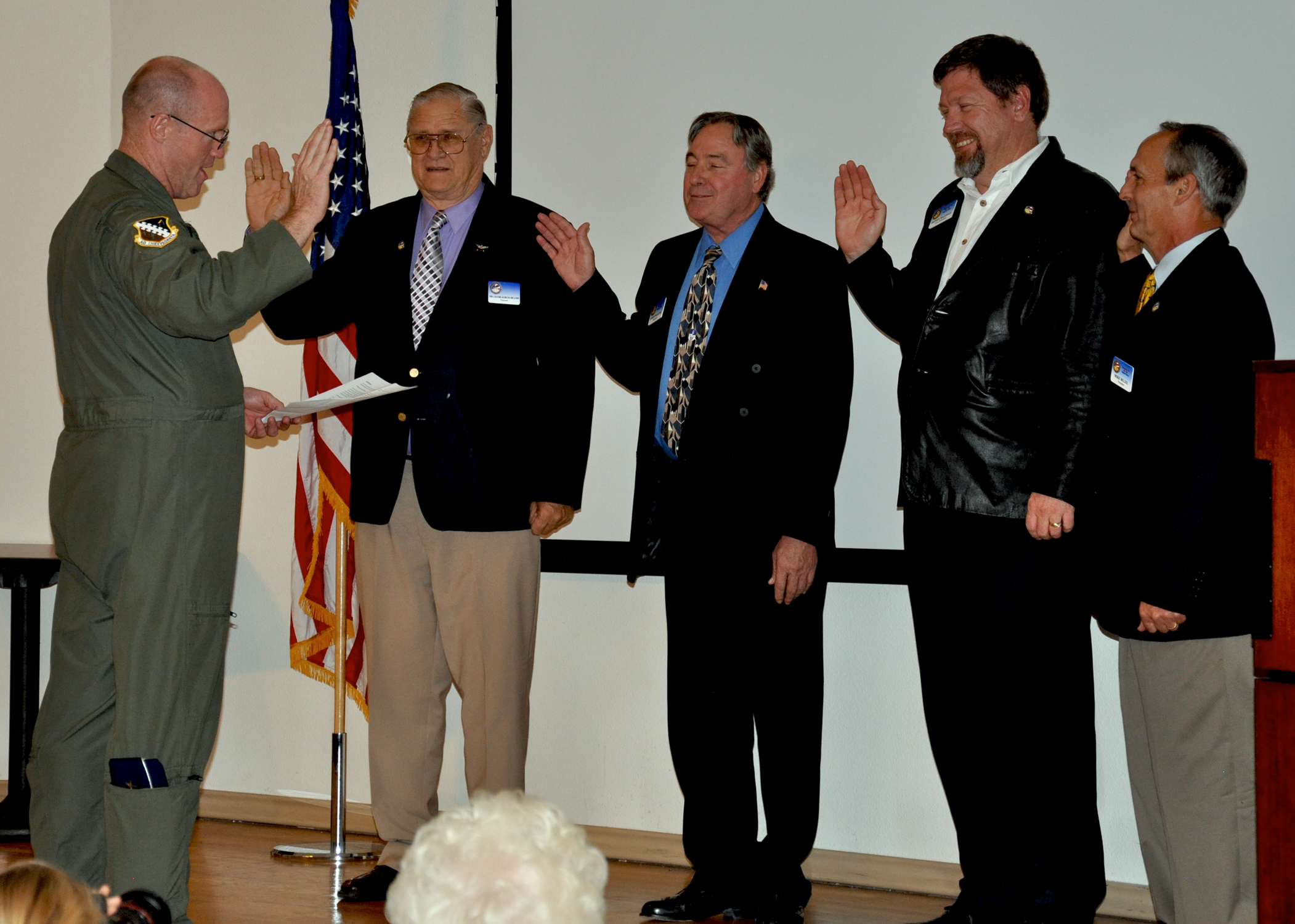 New Civilian-Military Support Group Officers > Edwards Air Force Base ...