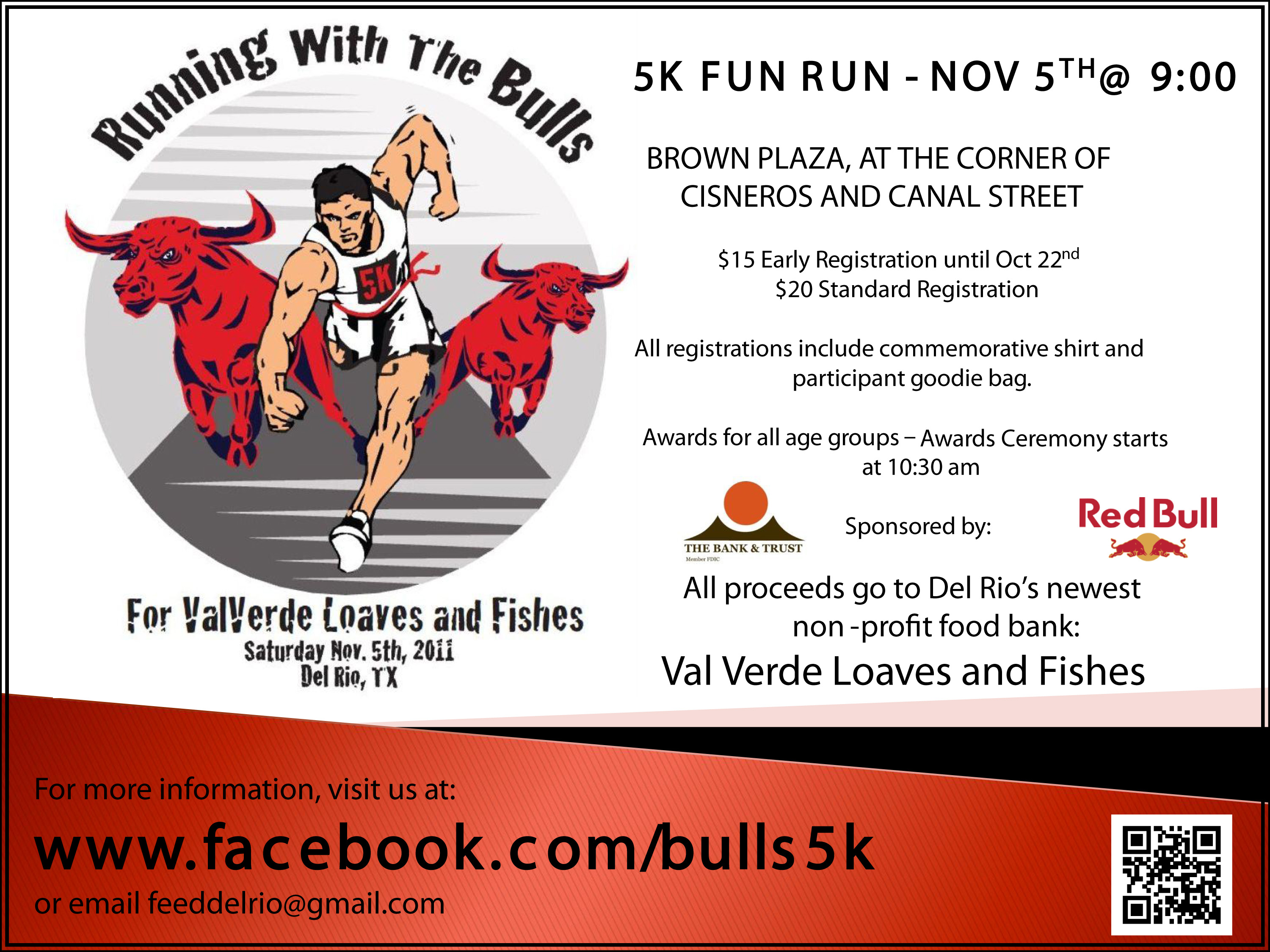 Running with the Bulls to feed Del Rio > Laughlin Air Force Base > Display