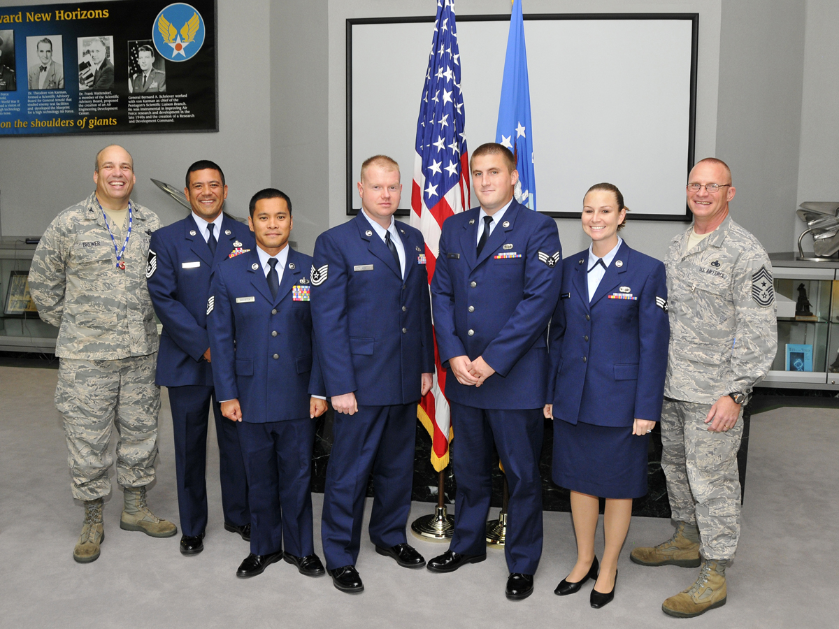 Enlisted honored at ceremony