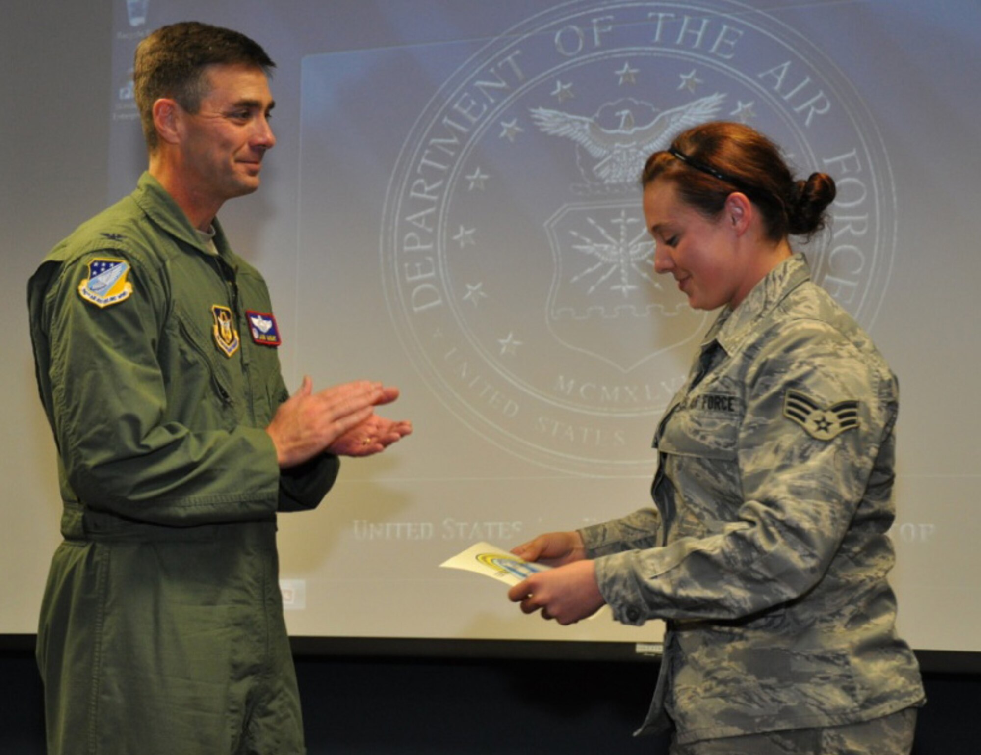 STP sees first graduate > 916th Air Refueling Wing > Article Display