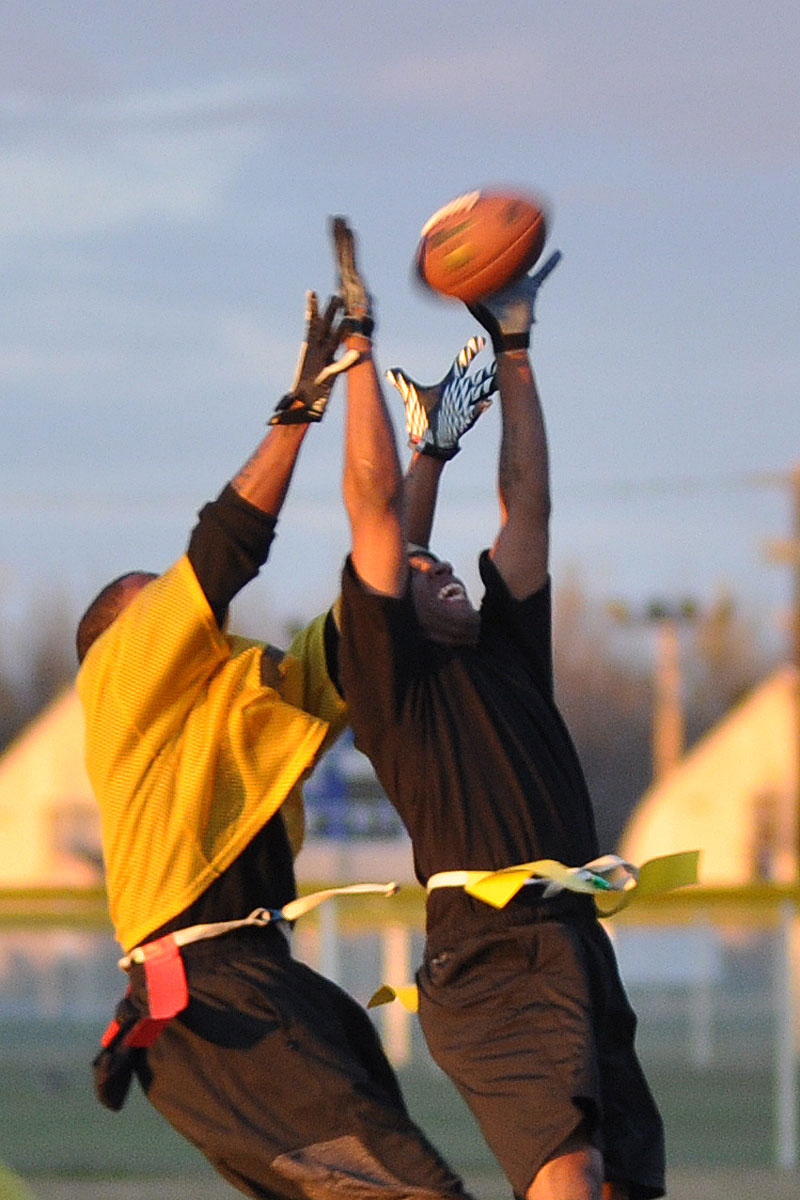 Champions: 56th Engineers take flag football crown > Joint Base ...