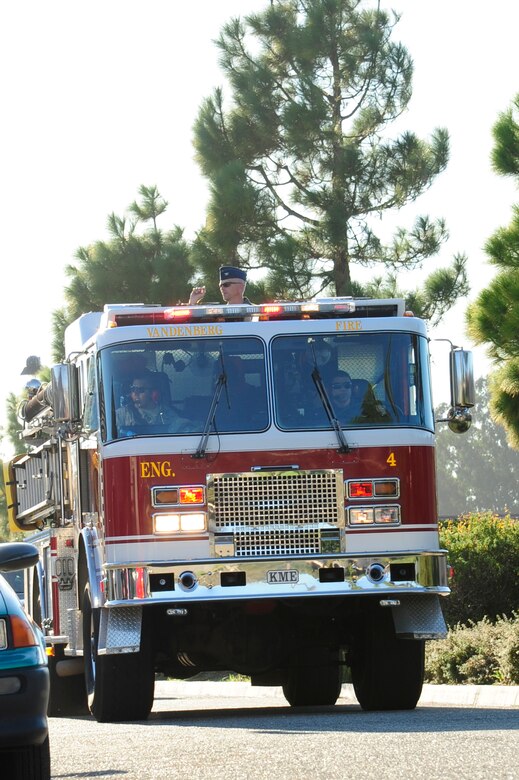 Vandenberg Fire Department hosts the annual Fire Prevention Week parade ...
