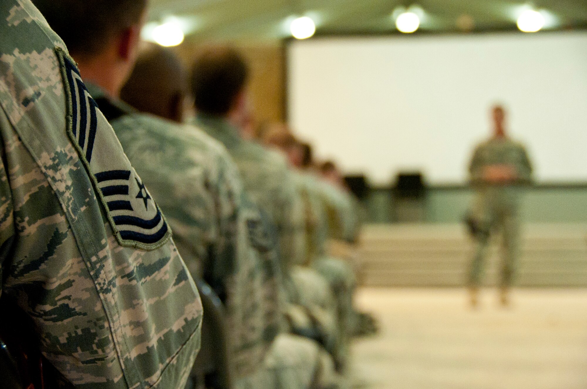 AFCENT command chief speaks to KAF Airmen > U.S. Air Forces Central > News