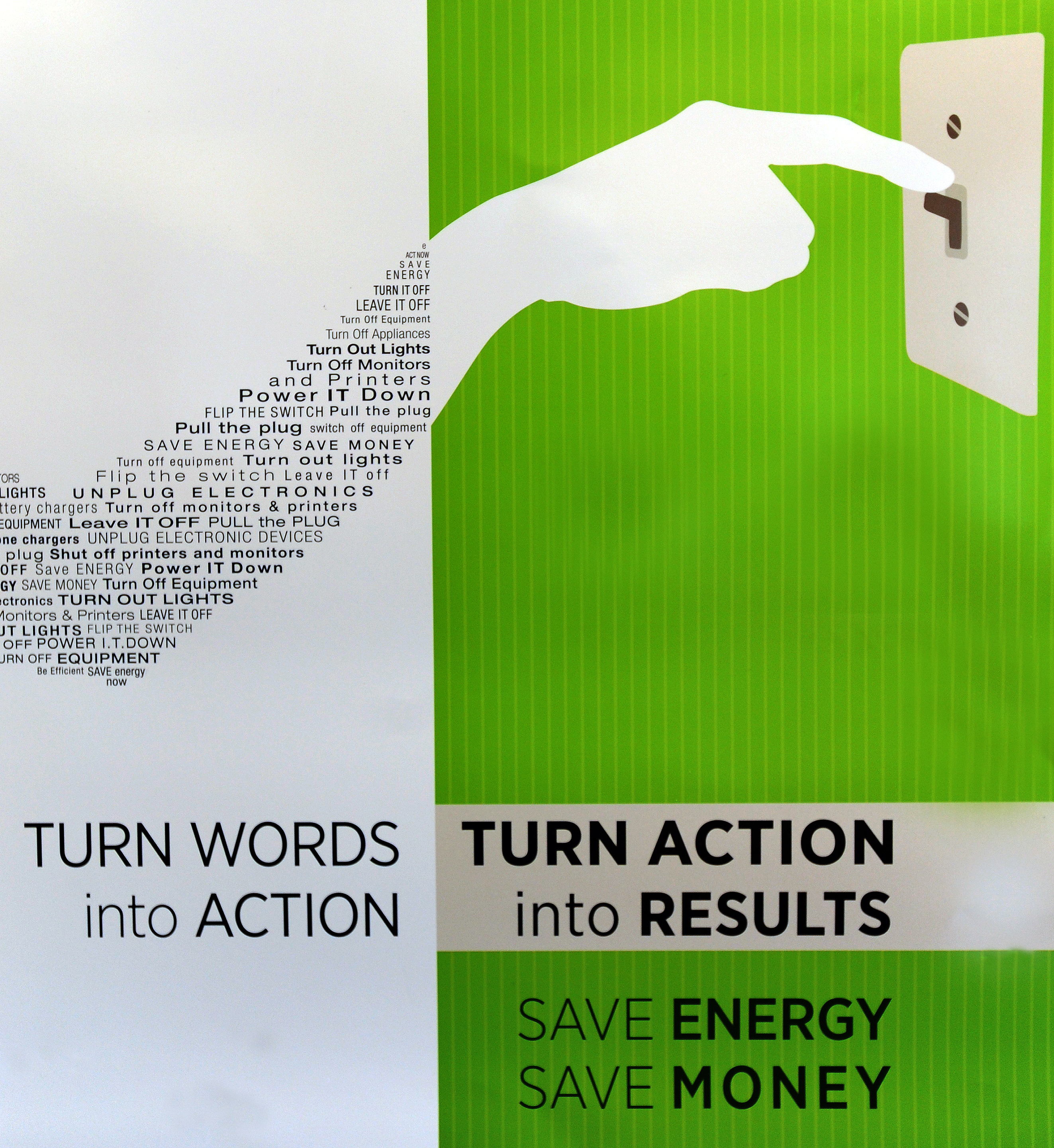 energy saving words