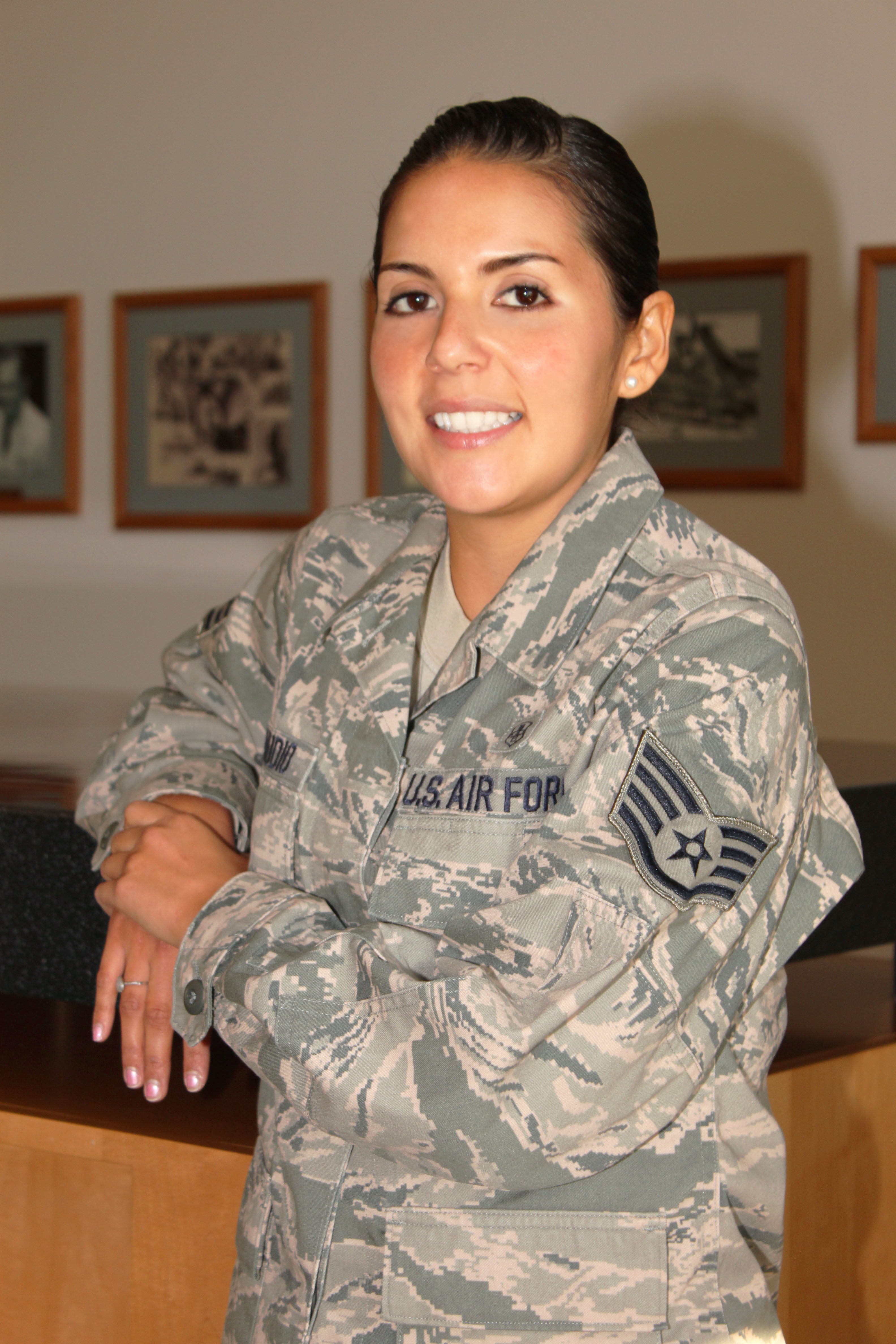 Staff Sergeant Soars, receives award from Team Edwards Chiefs Group ...