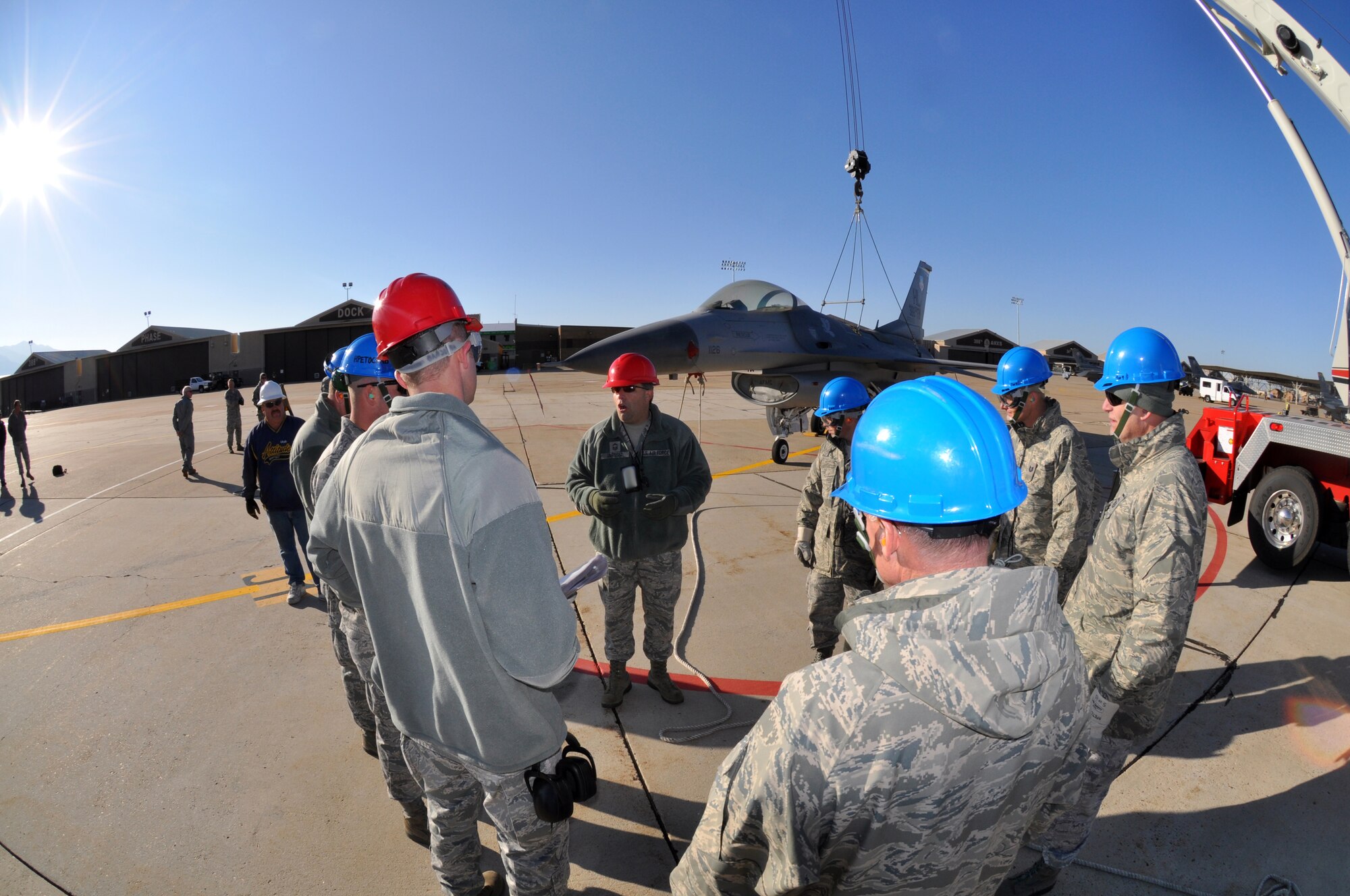 Showing them the ropes: 419th reservist preps Airmen for jet lift ...