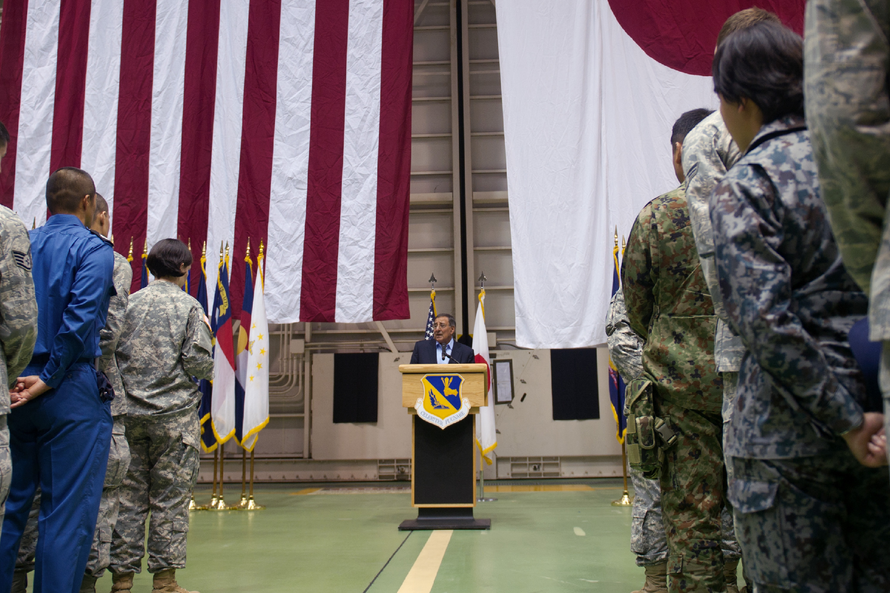 SECDEF visits Yokota