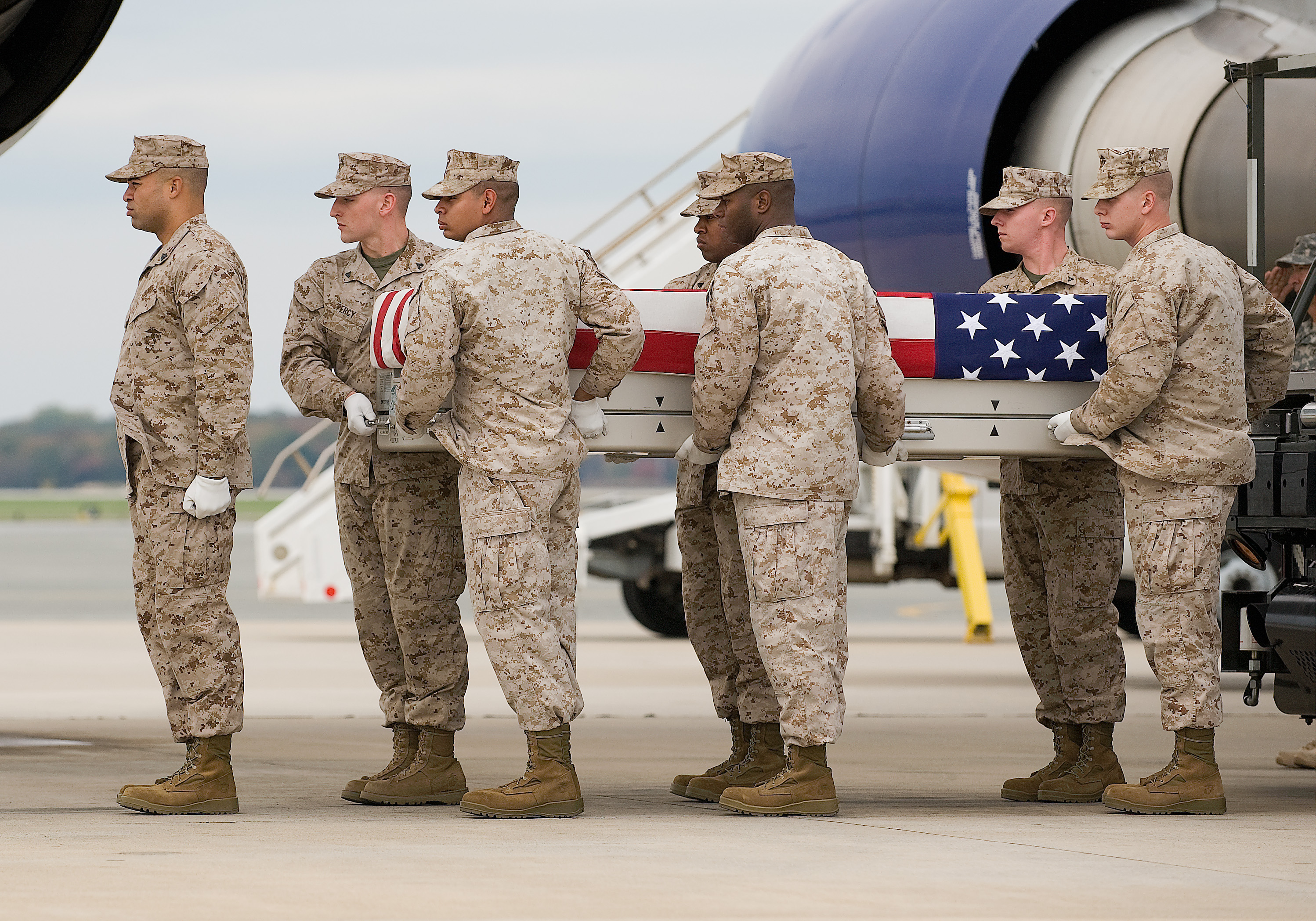 Marine Lance Cpl. Jason N. Barfield honored in dignified transfer Oct ...