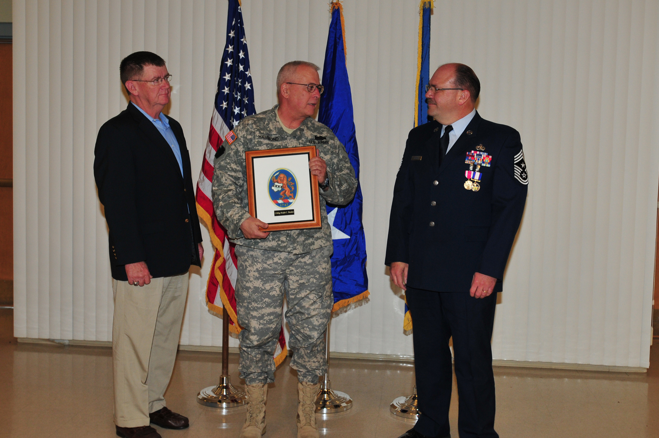 State Command Chief retires