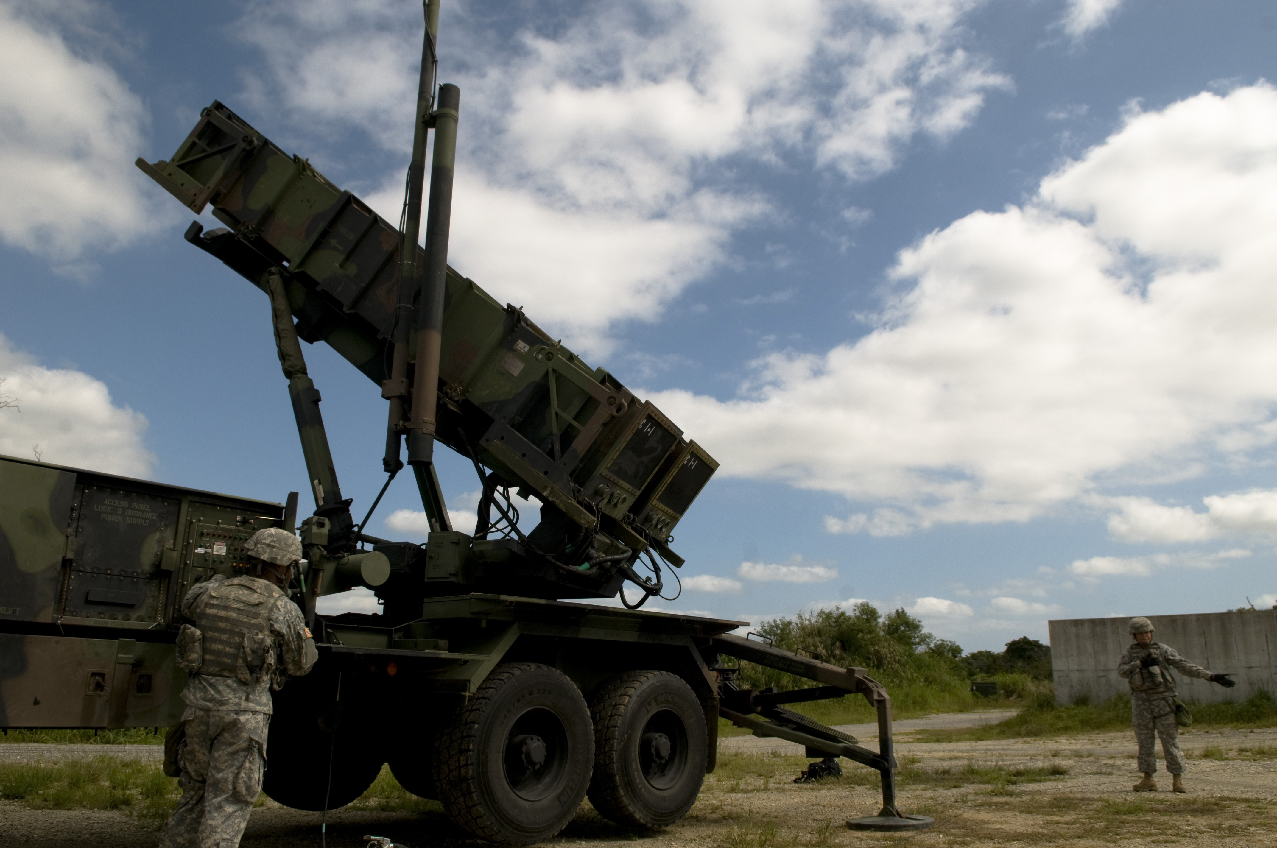 U.S. Army Patriot missile battery trains on Kadena > Kadena Air Base ...