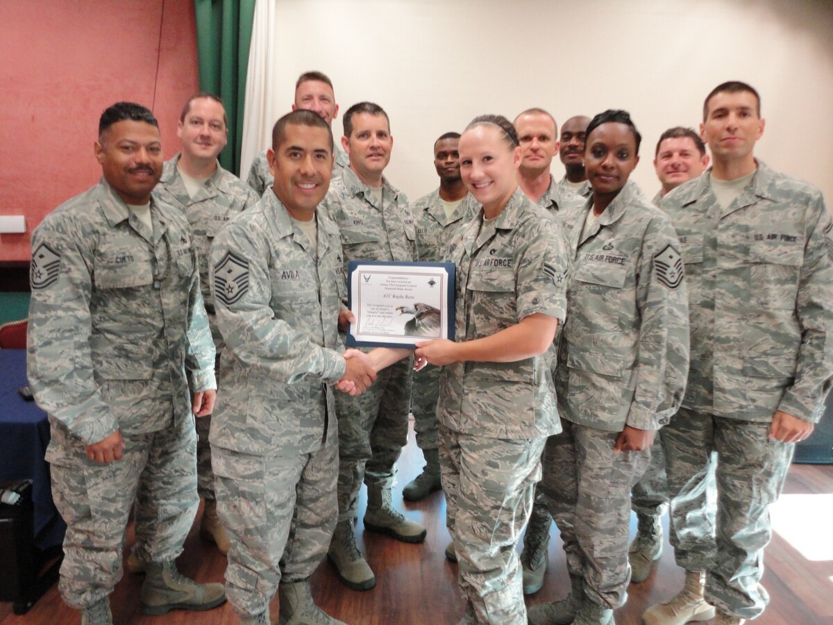 Diamond Sharp Award > Aviano Air Base > Display