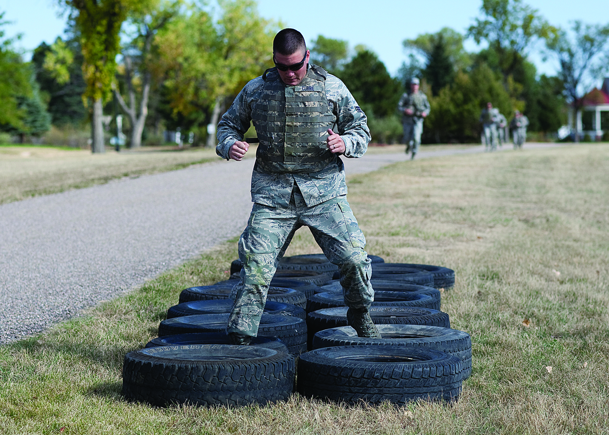 Mighty Ninety members run Domestic Violence Awareness Month confidence ...