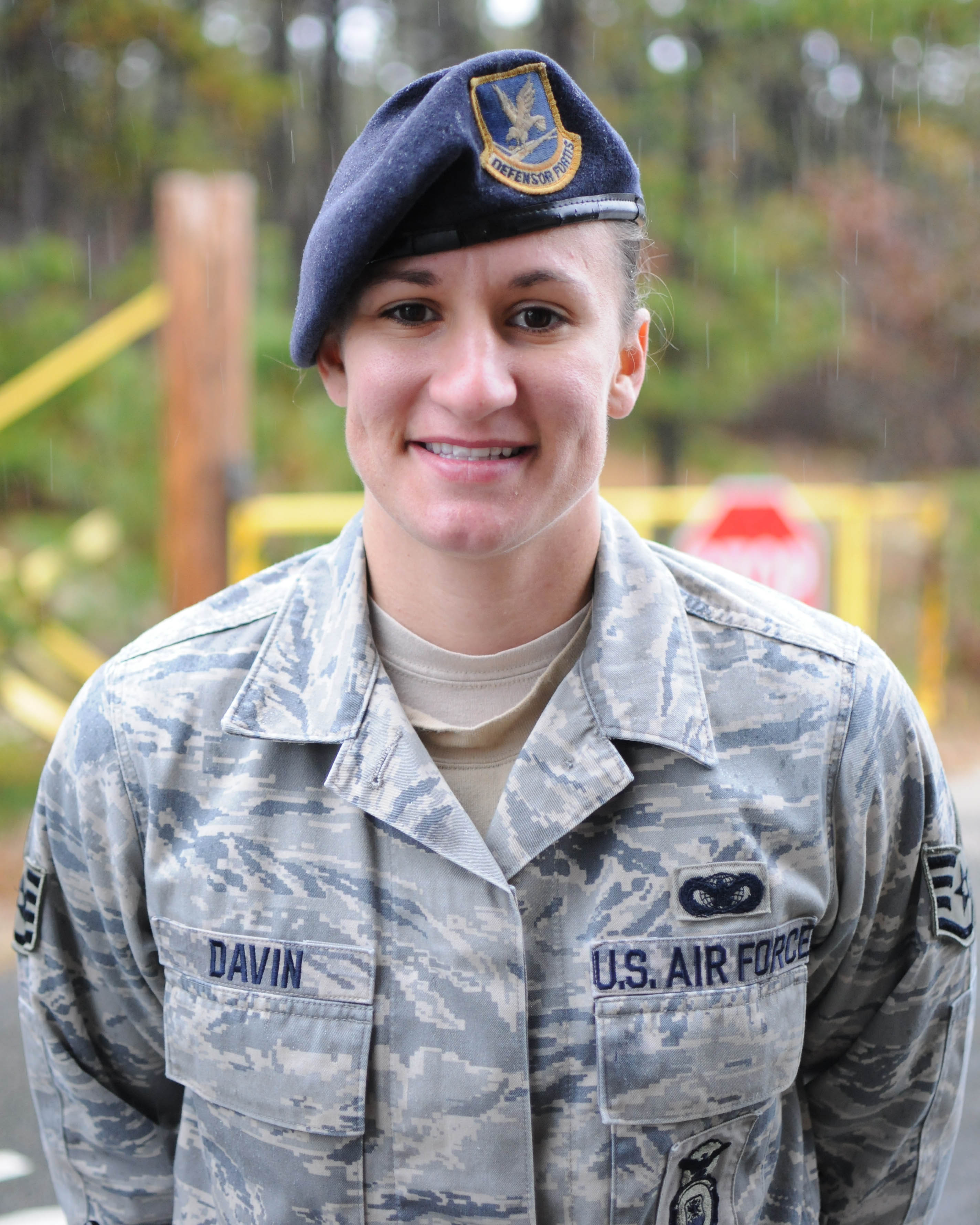 Staff Sgt. Ashley Davin, 102nd Security Forces and Nov/Dec Airman in ...