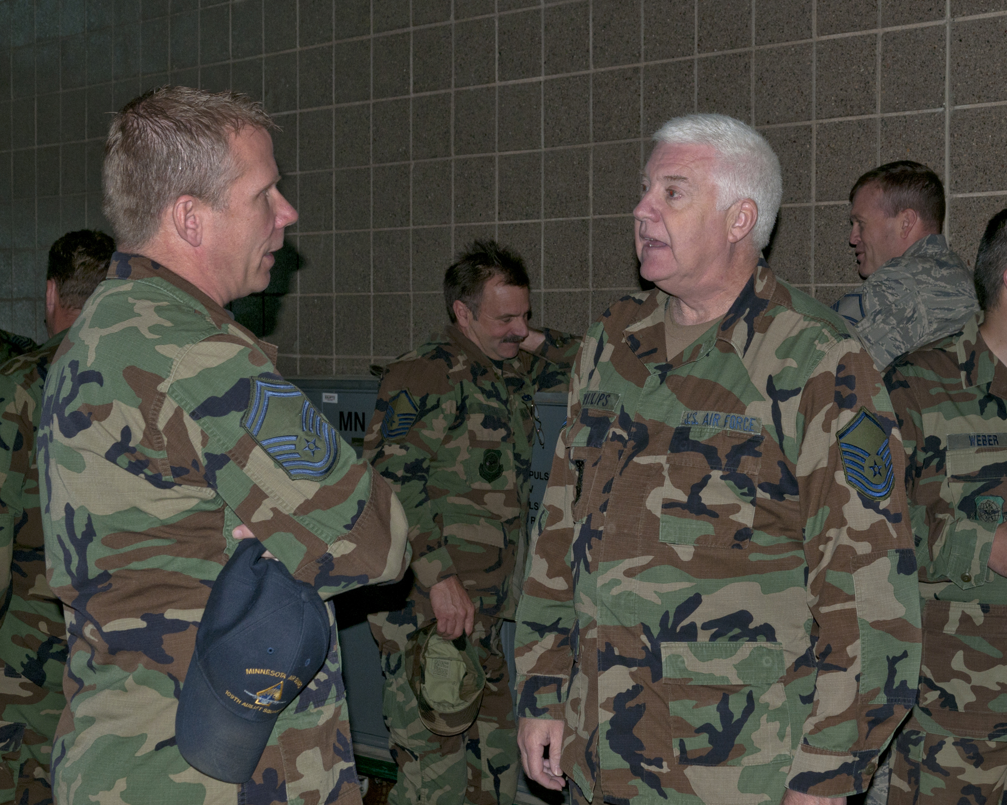 Minnesota Airmen celebrate the last day to wear the Battle Dress ...
