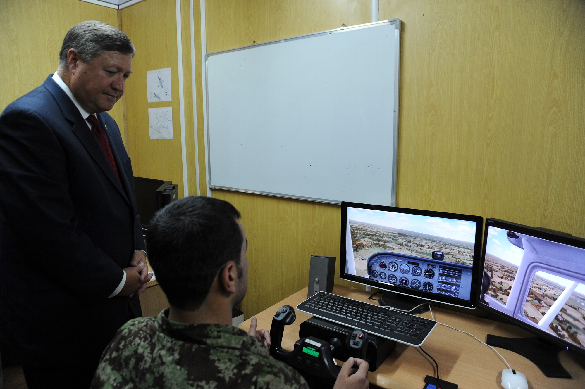 SECAF pays visit to 438th AEW > U.S. Air Forces Central > News