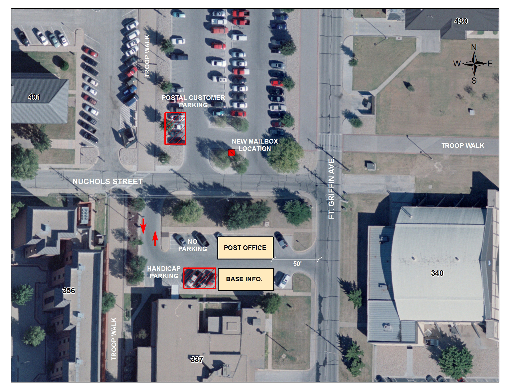 Base Post Office building undergoes renovations > Goodfellow Air Force ...