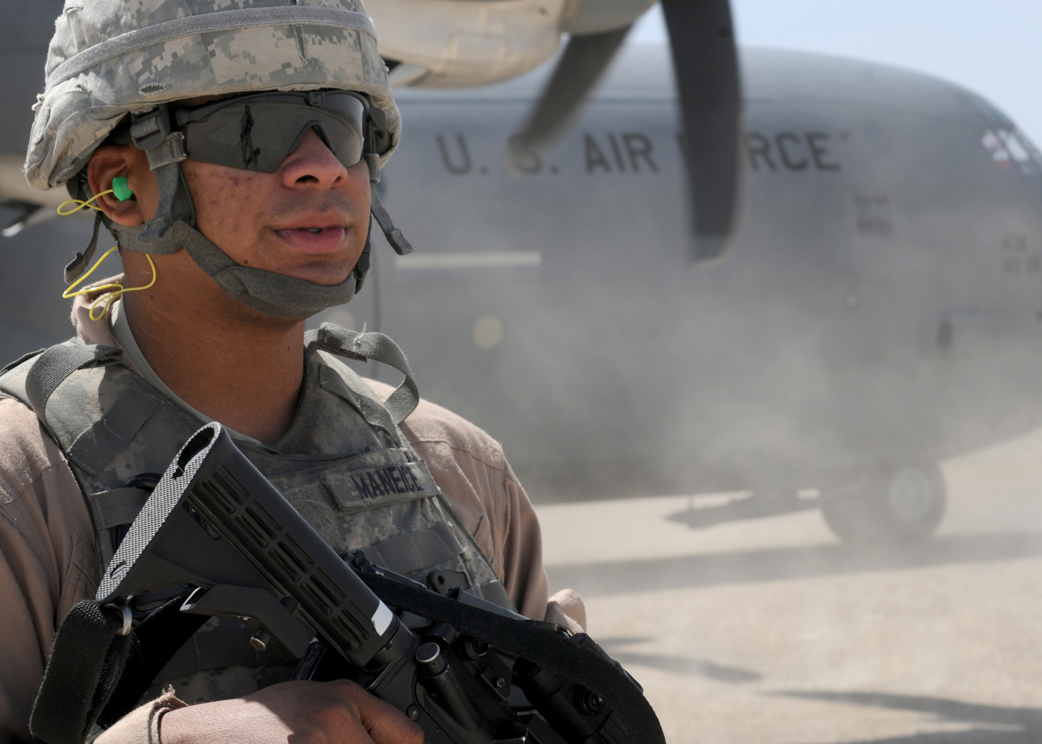 97th SFS Airman ensures secure flights in austere areas downrange ...