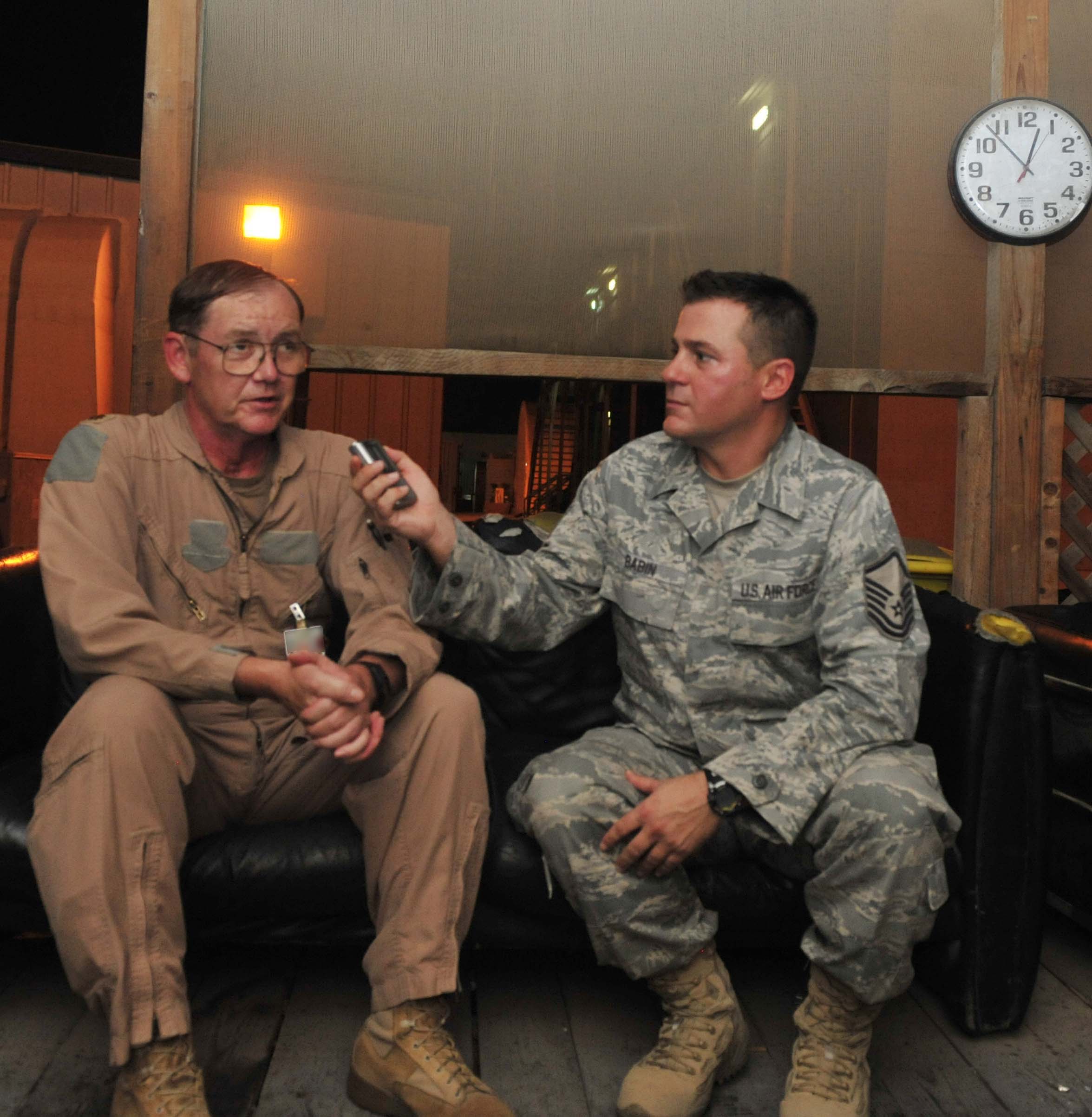 Deployed officer sets all-time record for flying hours in E-3 Sentry ...