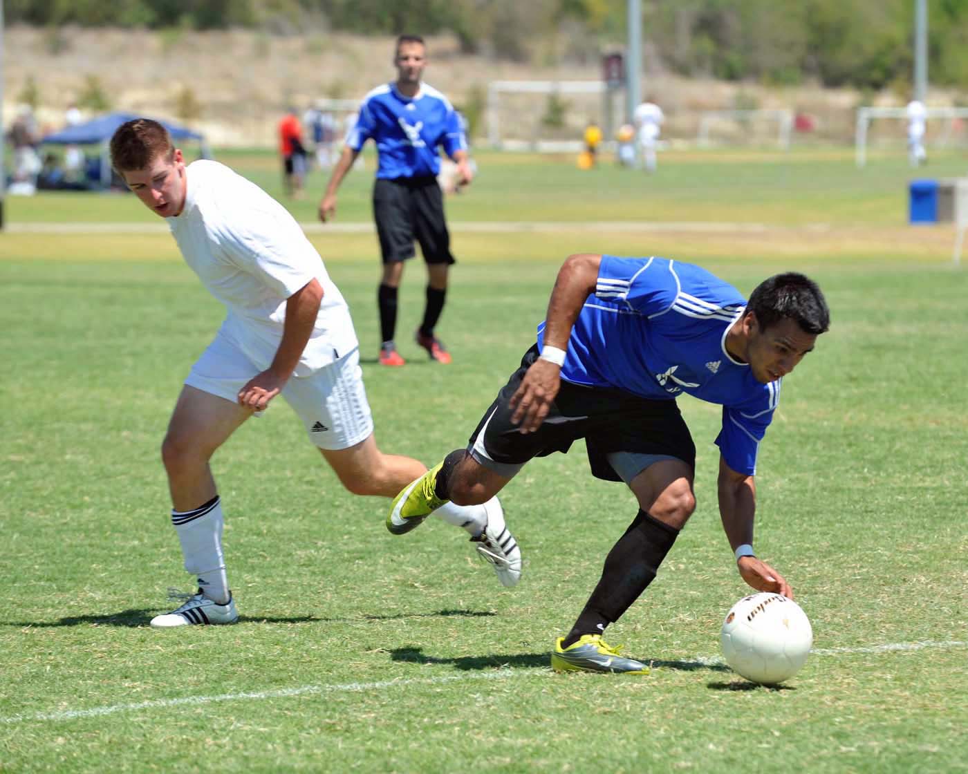 Schill shoulders winning goal; Patrick captures Defender Cup title ...