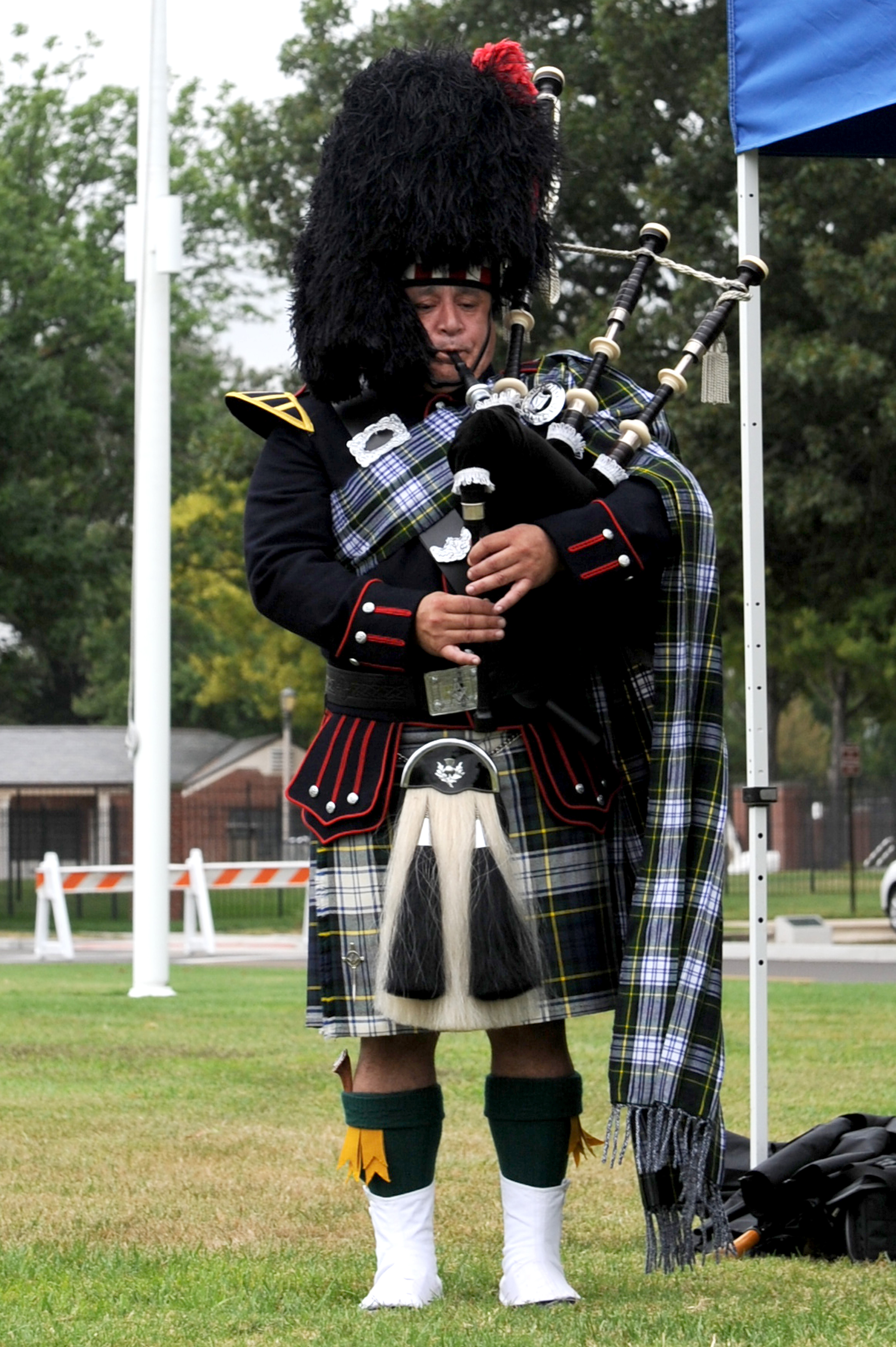 AMC hosts retreat ceremony in remembrance of 9/11