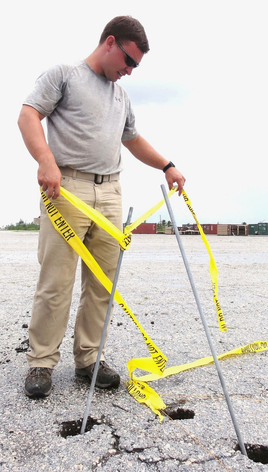 611th CES crew starts construction project 3,000 miles from home at ...