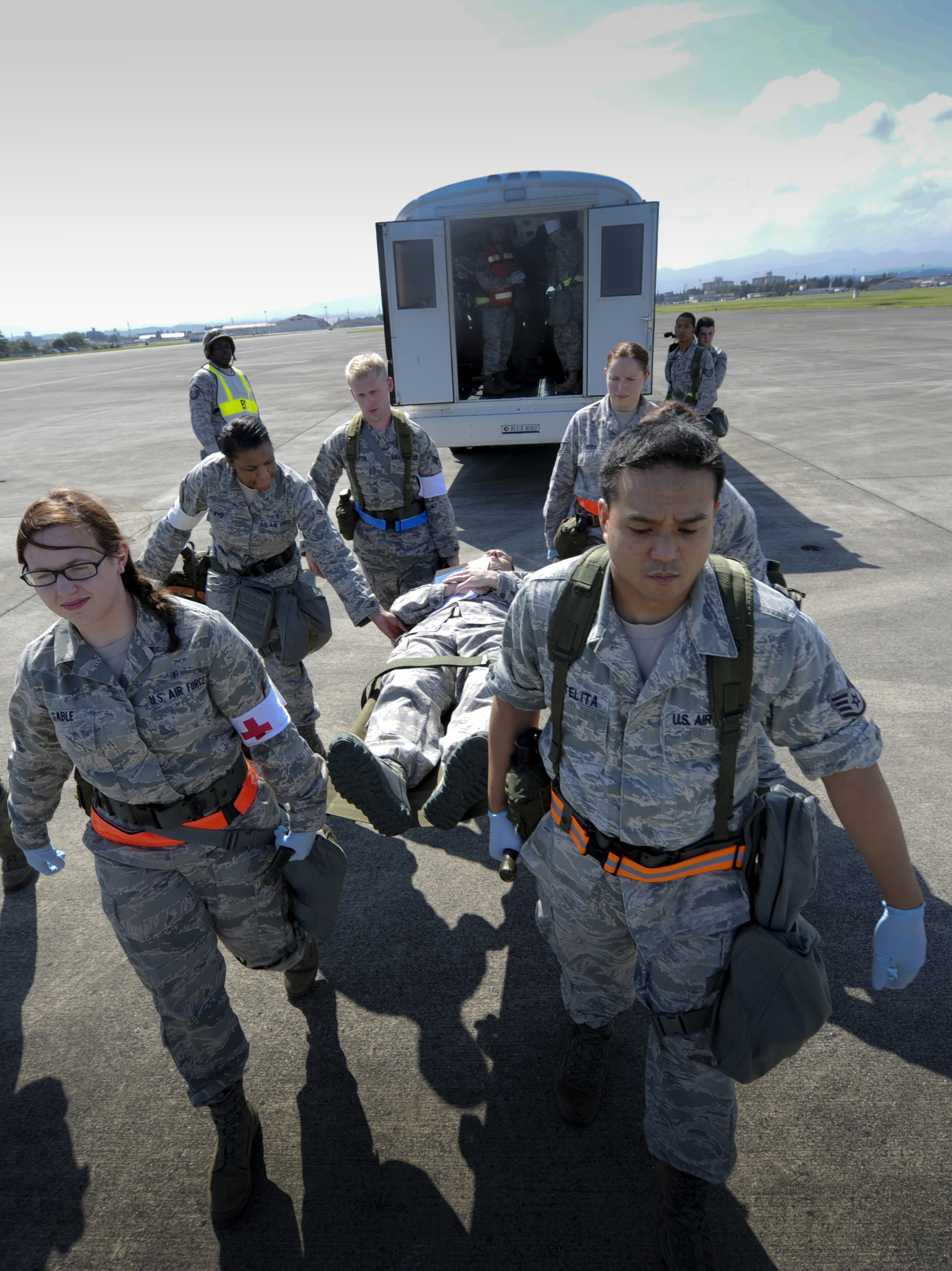 Yokota continues to practice readiness during a contingency response ...