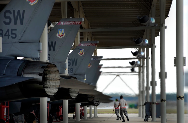 Team Shaw welcomes home 77th 'Gamblers' FS > Shaw Air Force Base ...