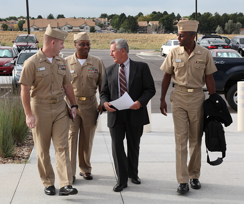 Bureau of Naval Personnel visit ARPC > Air Reserve Personnel Center ...