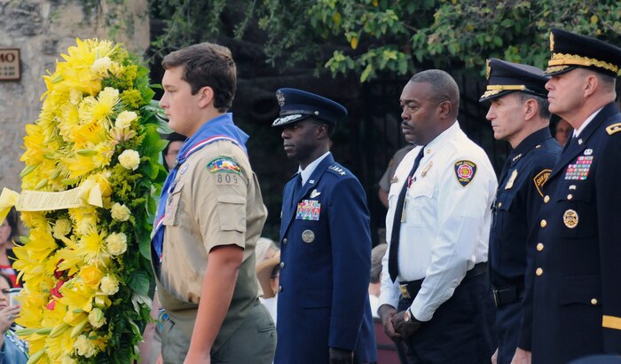 9-11 Ceremony San Antonio